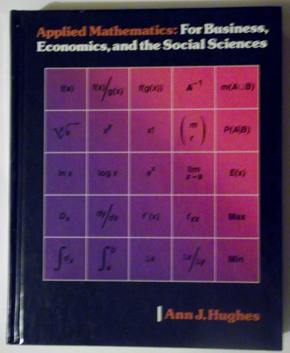 : Applied Mathematics: For Business, Economics, And The 