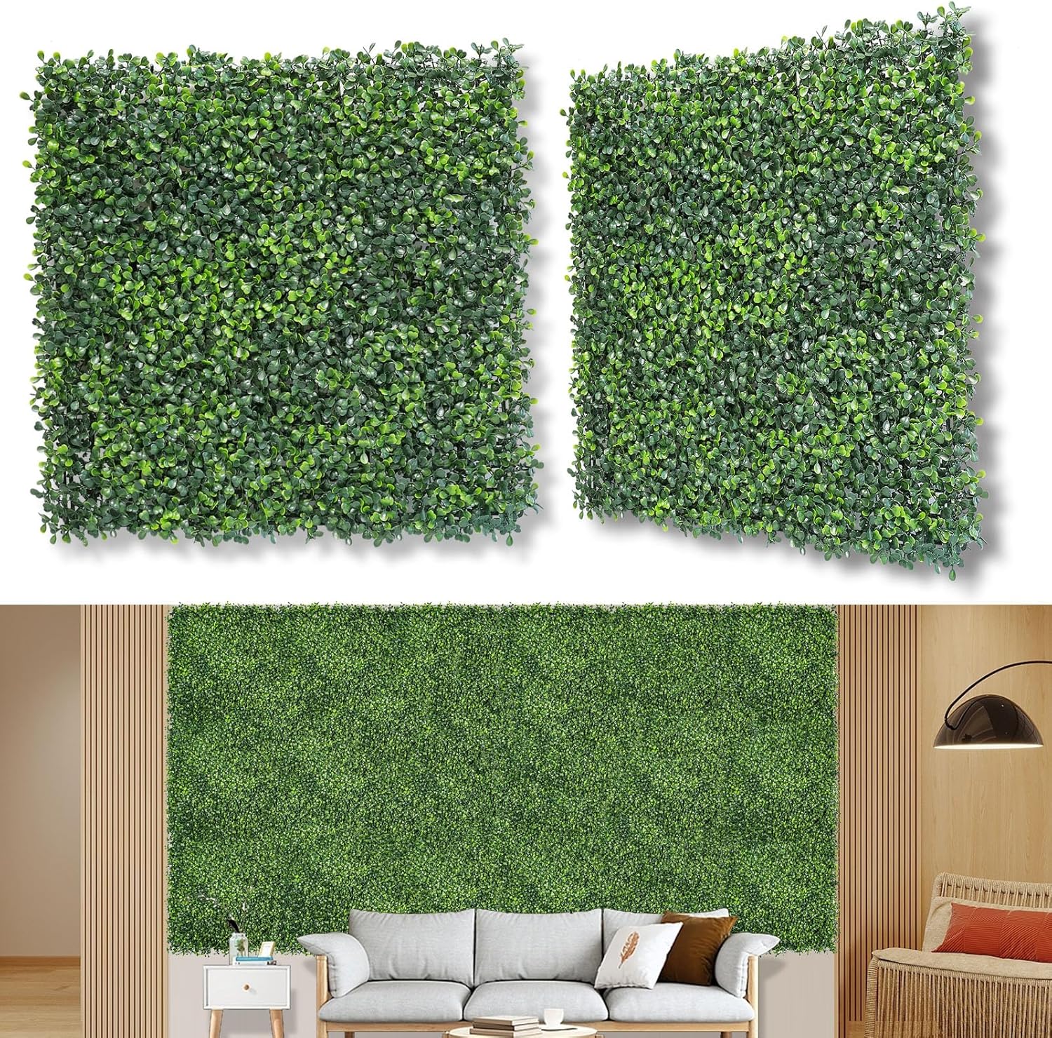 Amazon.com: NETAP Grass Wall Panels 20"x 20"(12Pcs),Grass Backdrop ...