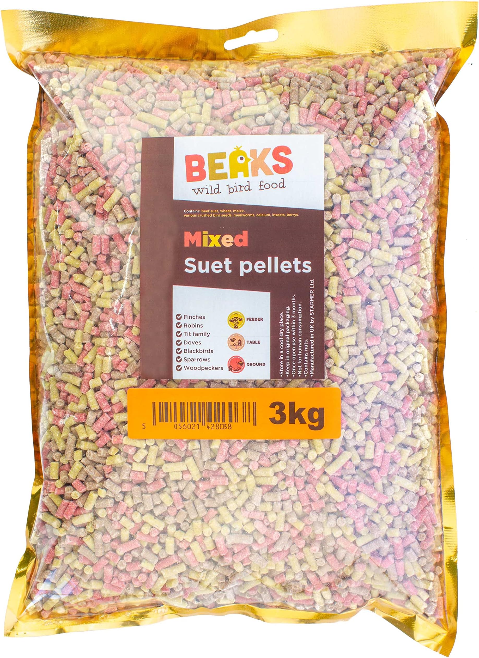 Masham Micronized Feeds Mixed Flakes 25kg : Amazon.co.uk: Pet Supplies