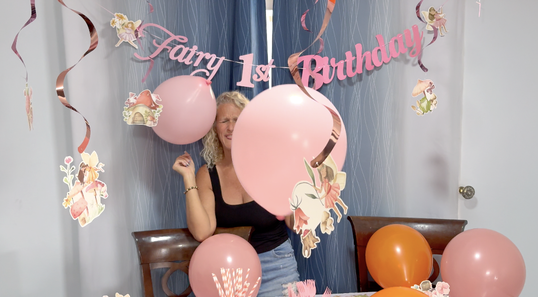 Watch See it in action Fairy First Birthday Decorations Pink on Amazon Live