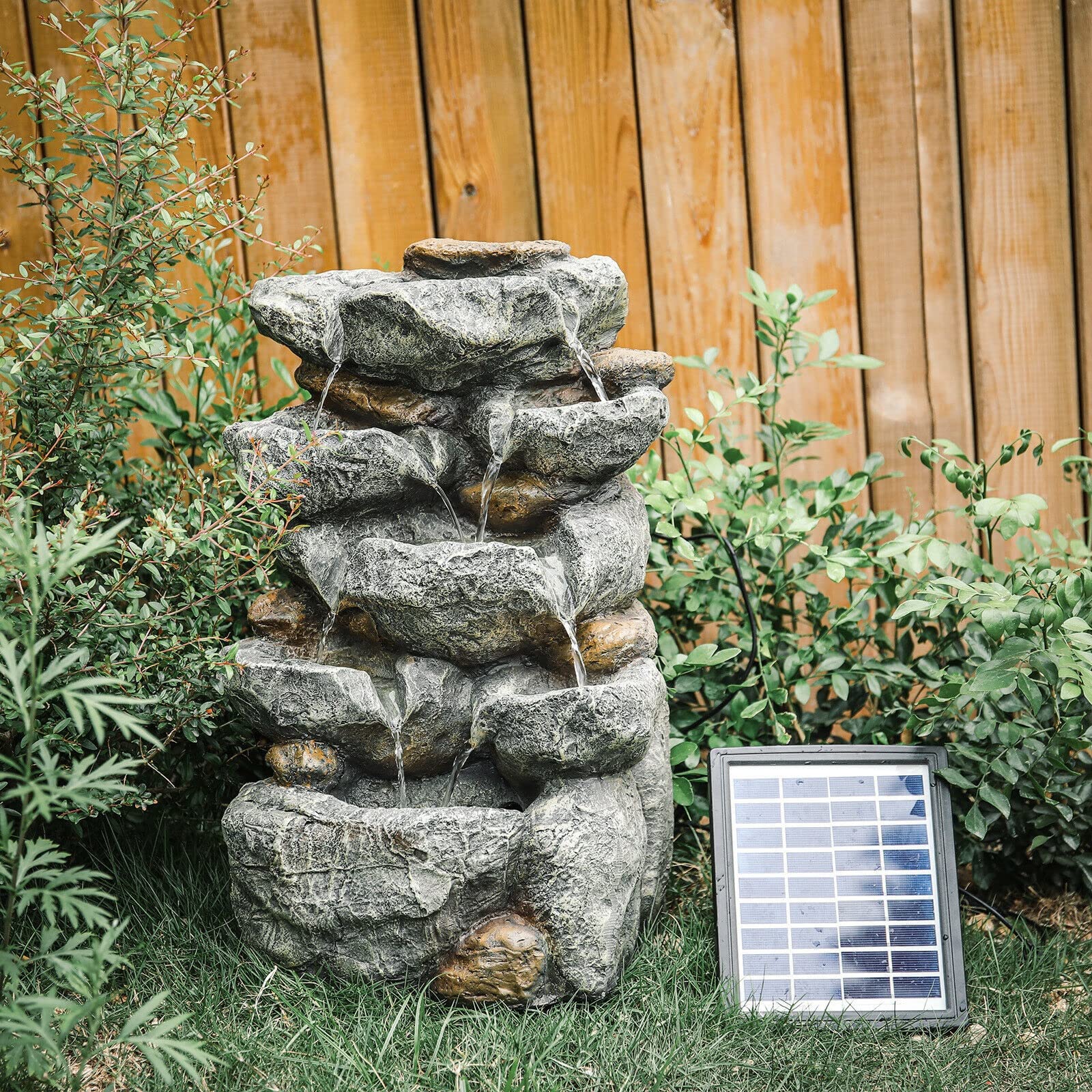 Waterfall Water Feature Water Fountain Outdoor Sold On Temu United