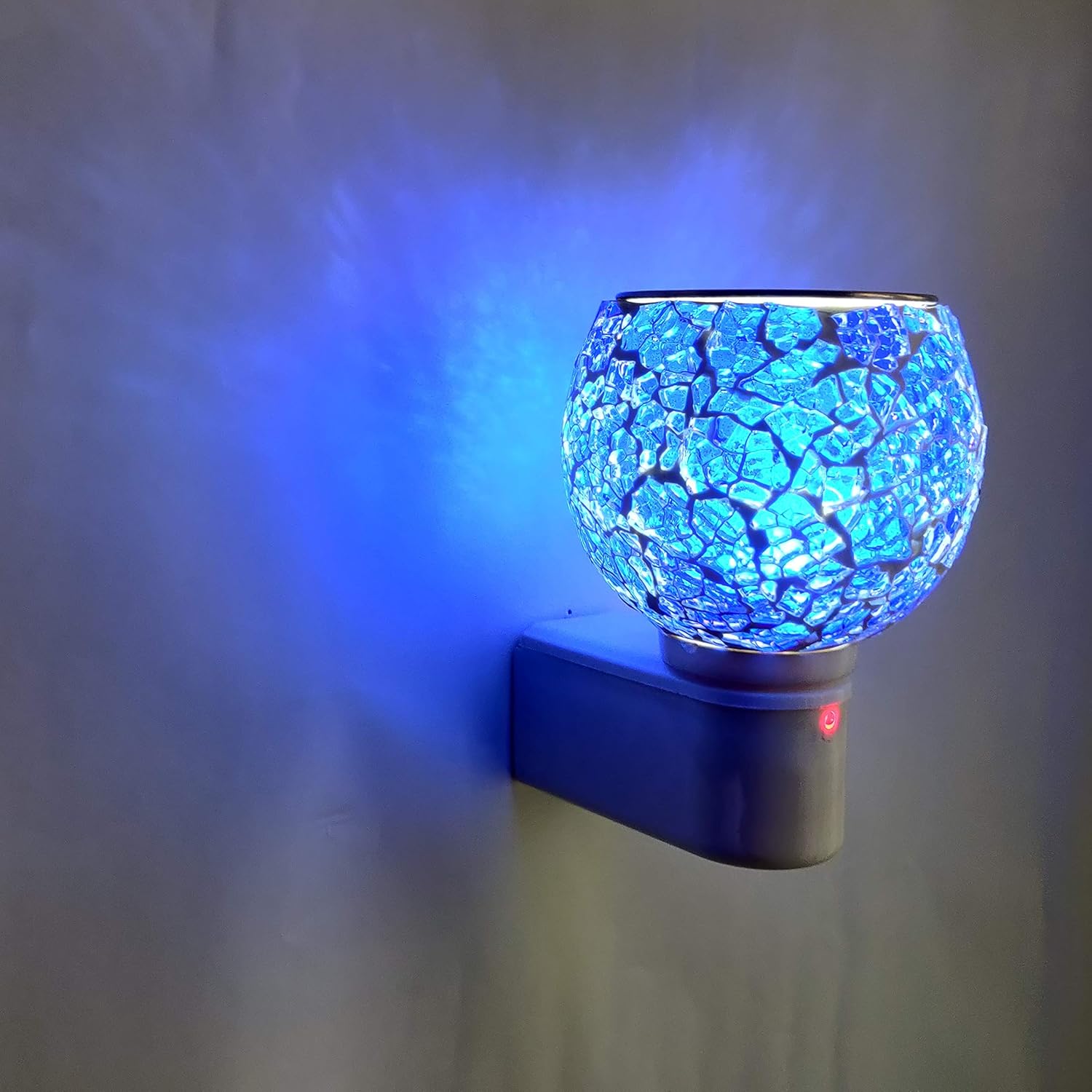 SKYEPIC™ Kapur Dani Electrical Camphor Diffuser, Glass Kapoor Dani ...