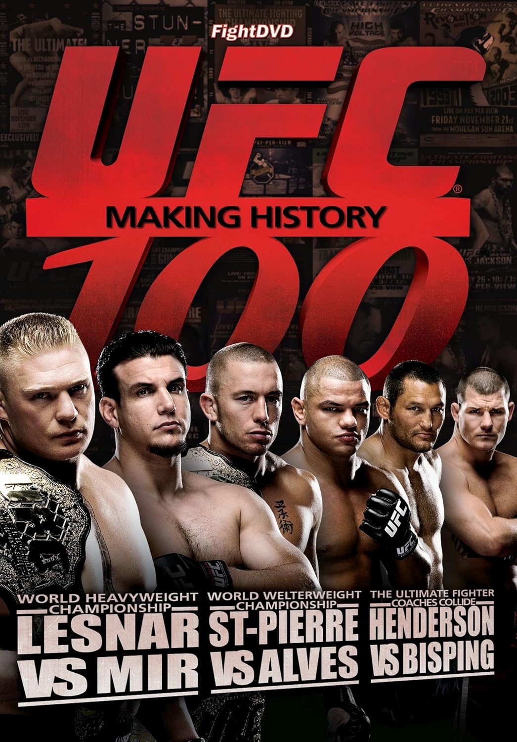 Ultimate Fighting Championship: 100 [DVD]: Amazon.co.uk: Brock Lesnar ...