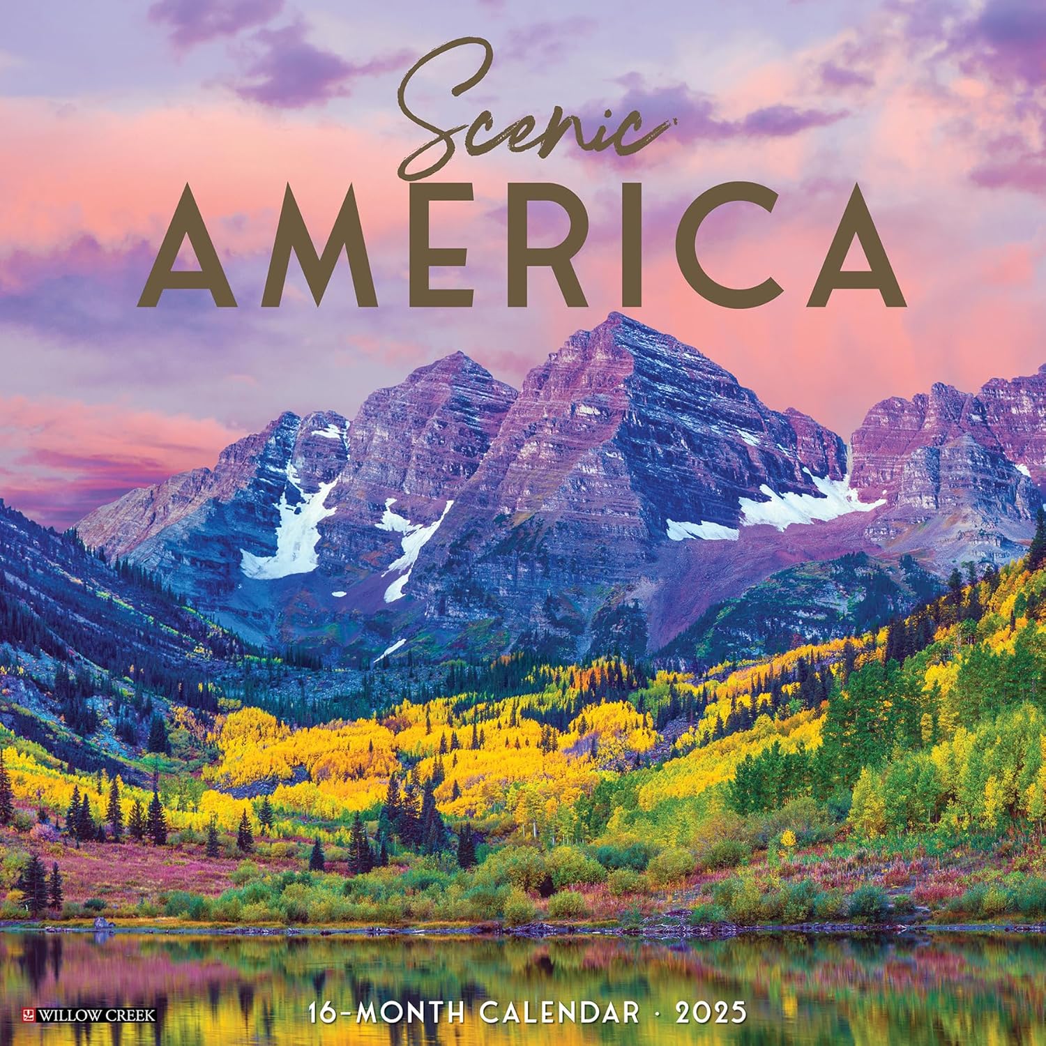 Scenic America 2025 12" x 12" Wall Calendar: Willow Creek Press ...