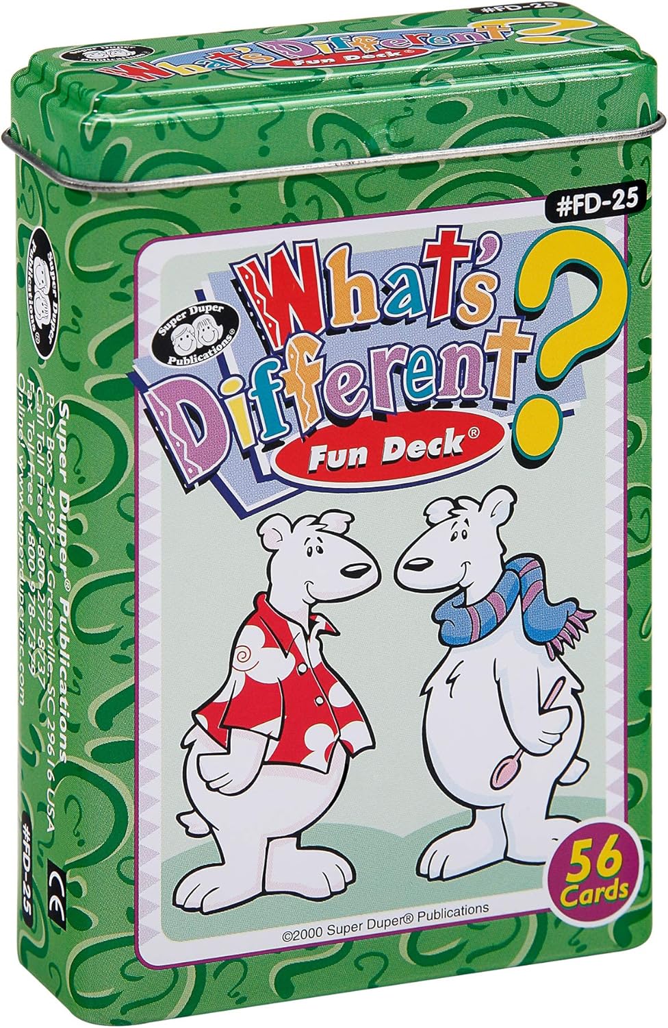 Amazon.com: Super Duper Publications | What's Different? Fun Deck Flash ...