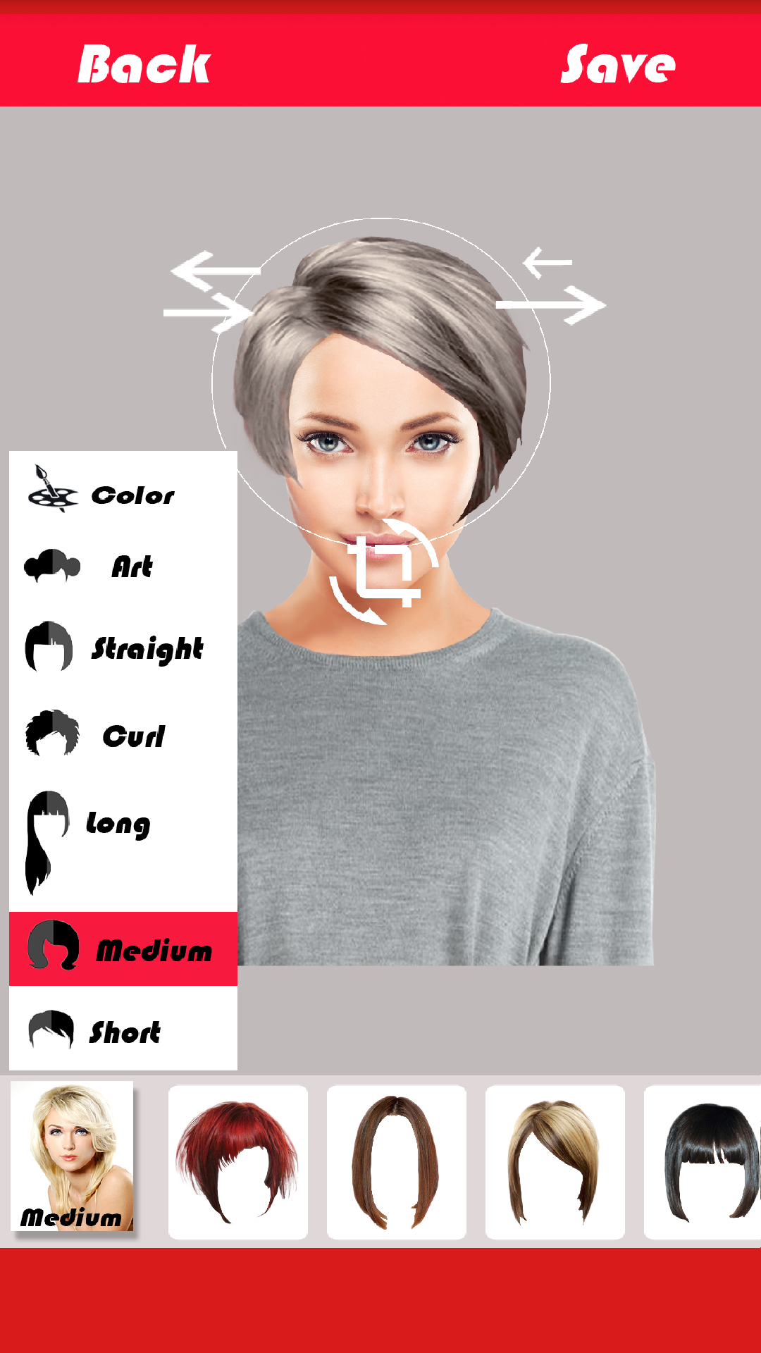 Change Hairstyle - App on Amazon Appstore