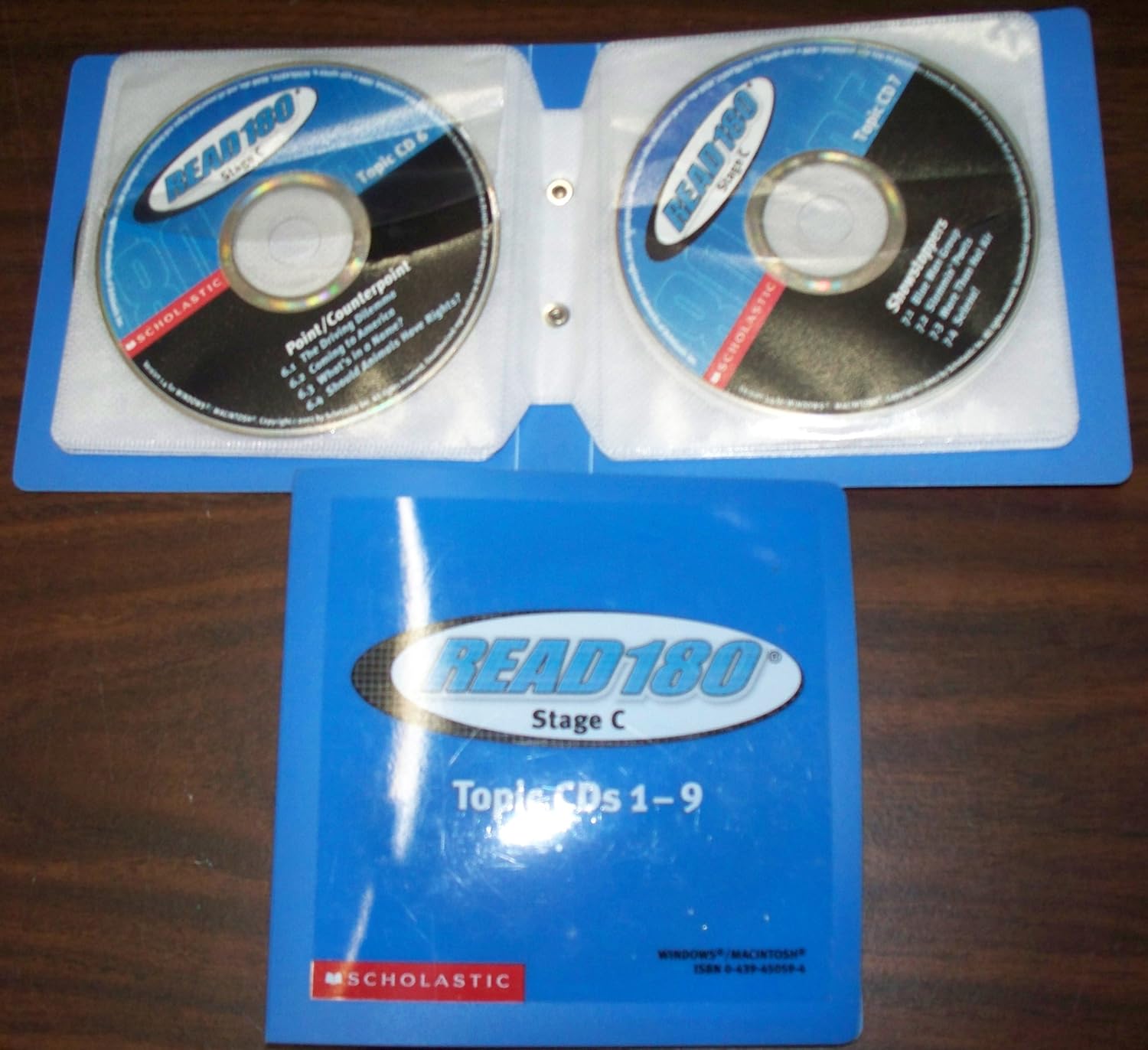 Scholastic Read 180 Stage C Topic CDs 1-9 - Amazon.com Music