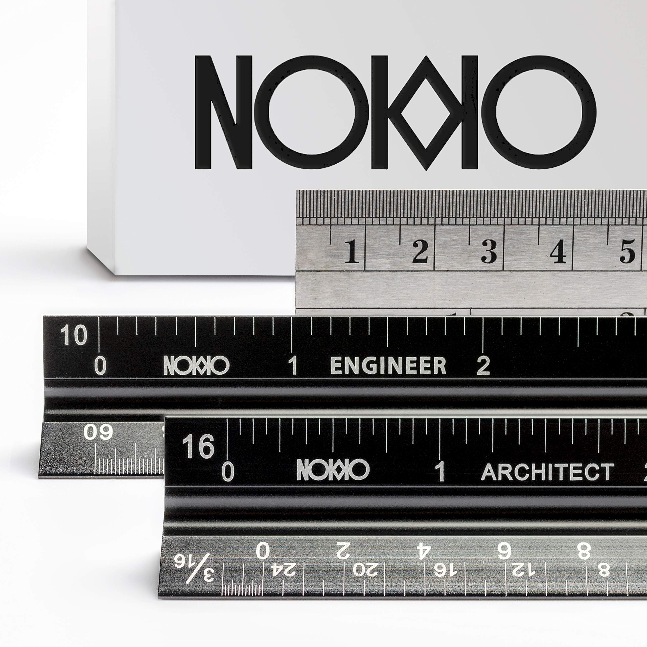 Buy NOKKO Architectural and Engineering Scale Ruler Set - Professional ...