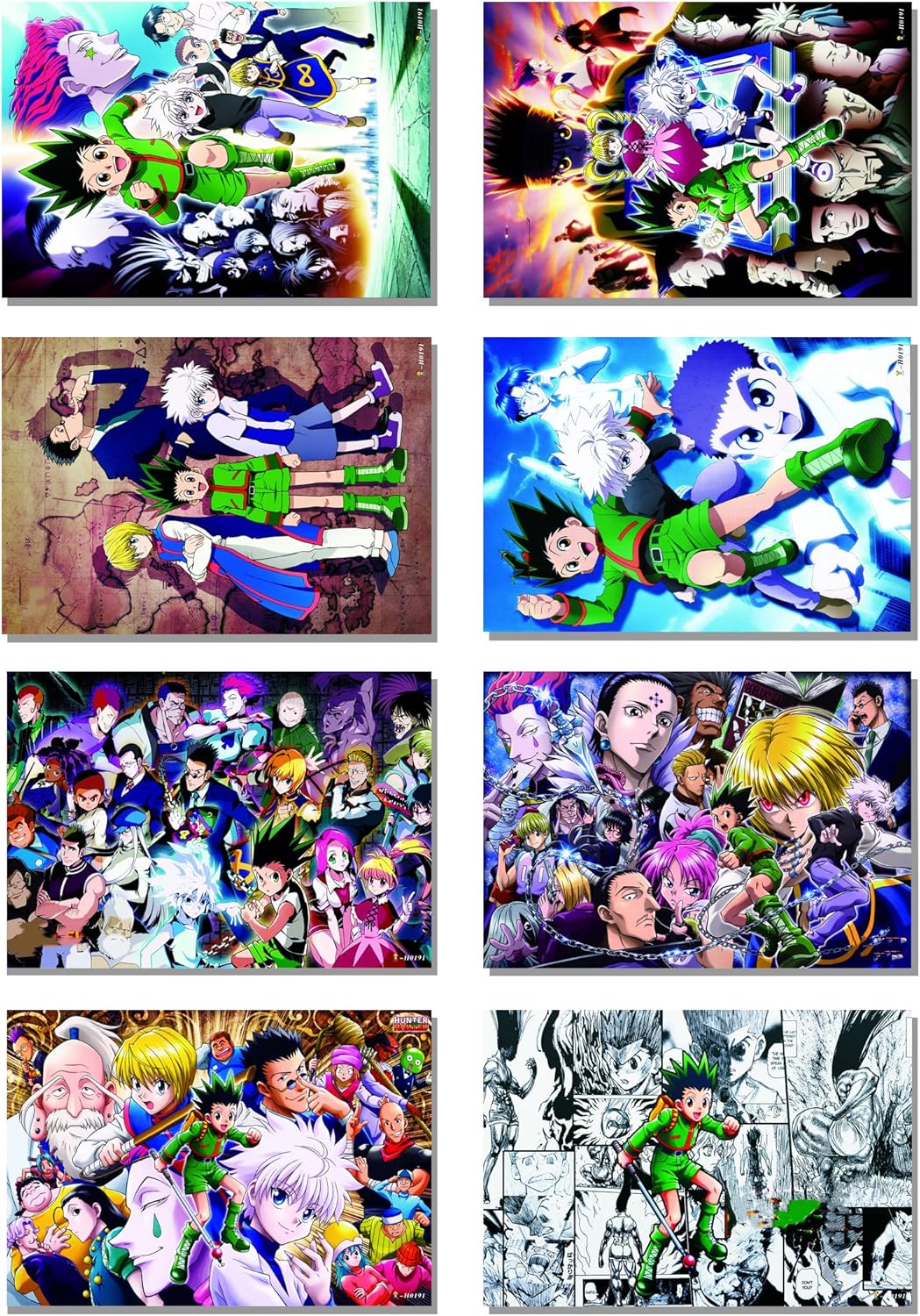 Hunter x Hunter Posters - Anime Poster HD Art Prints for Home Wall ...