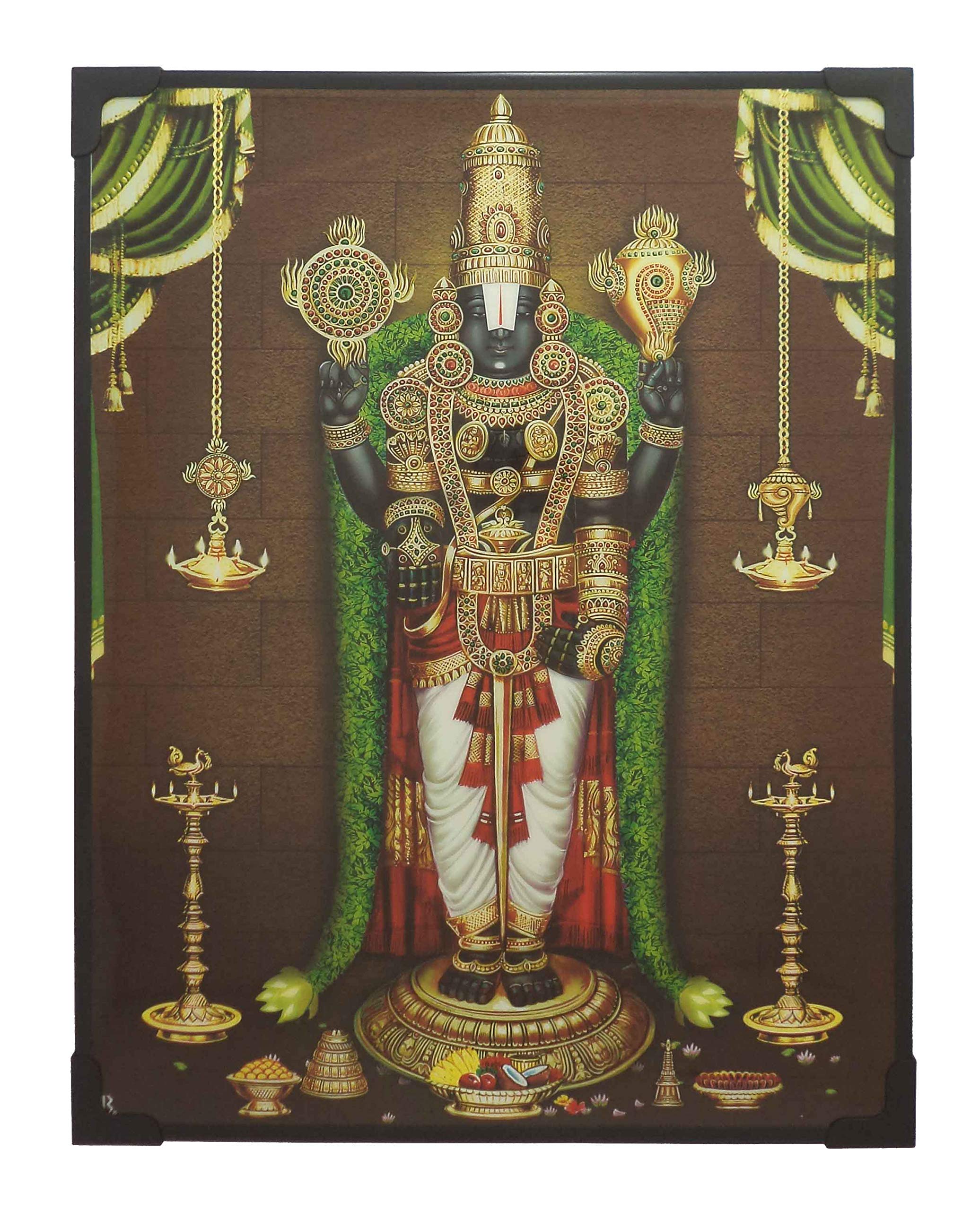 Lord Balaji Photo Beading Frame 29 Cm X 22 5 | Desertcart EGYPT