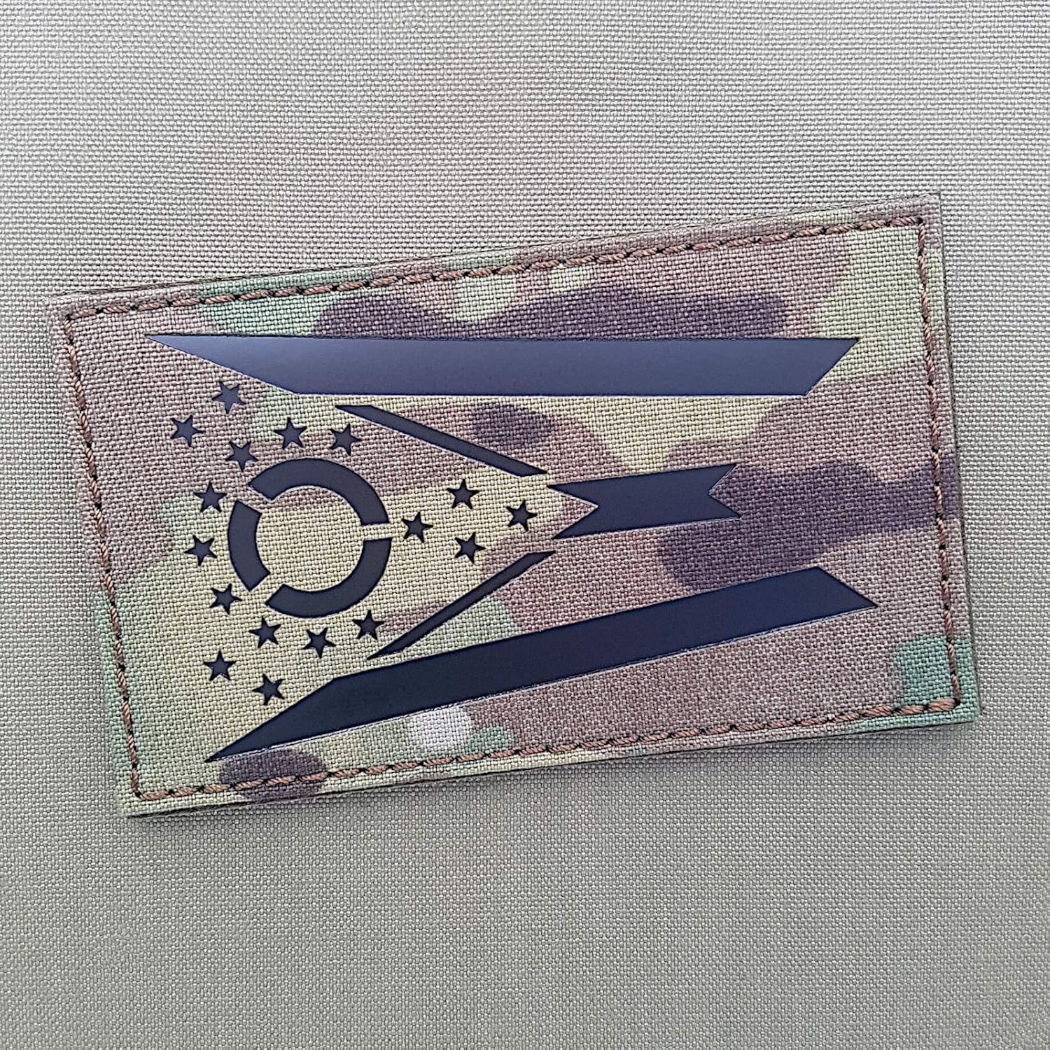 Amazon.com: IR Jumbo 3x5 Ohio mult1cam OCP OH State Black Flag Infrared ...