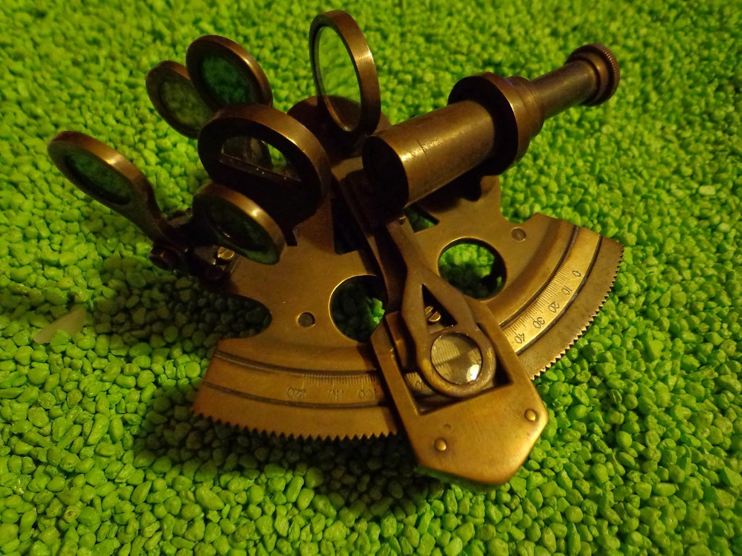 Authentic Models Bronze Pocket Sextant : Amazon.co.uk: Home & Kitchen