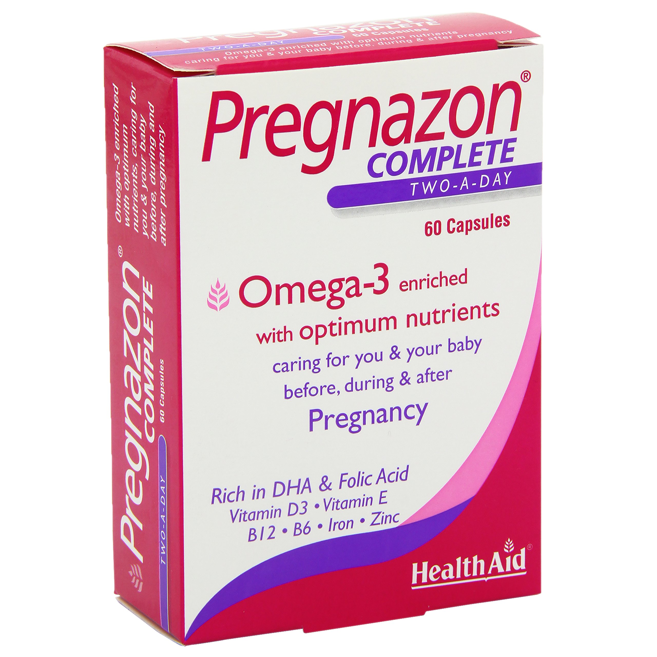 HealthAid Pregnazon Complete 60 Capsules- Buy Online in Lebanon at ...