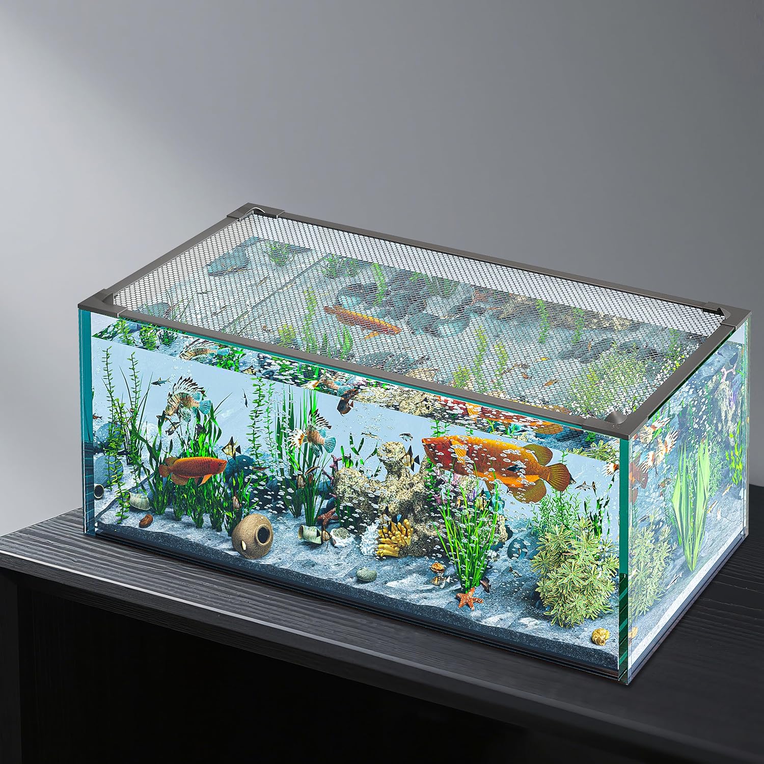 Amazon.com : GlideSpark Fish Tank Lid Magnetic Aquarium Lid DIY Size ...