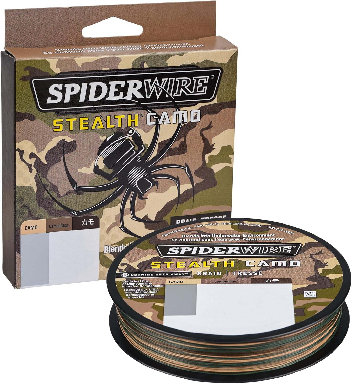 Amazon.com : Spiderwire Stealth Braid 3000 Yards : Sports & Outdoors
