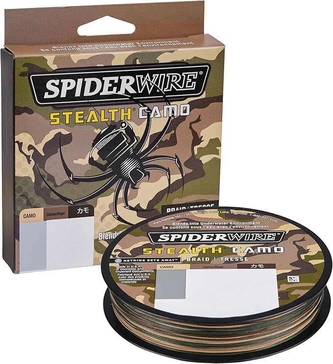 Amazon.com : Spiderwire Stealth Braid 3000 Yards : Sports & Outdoors