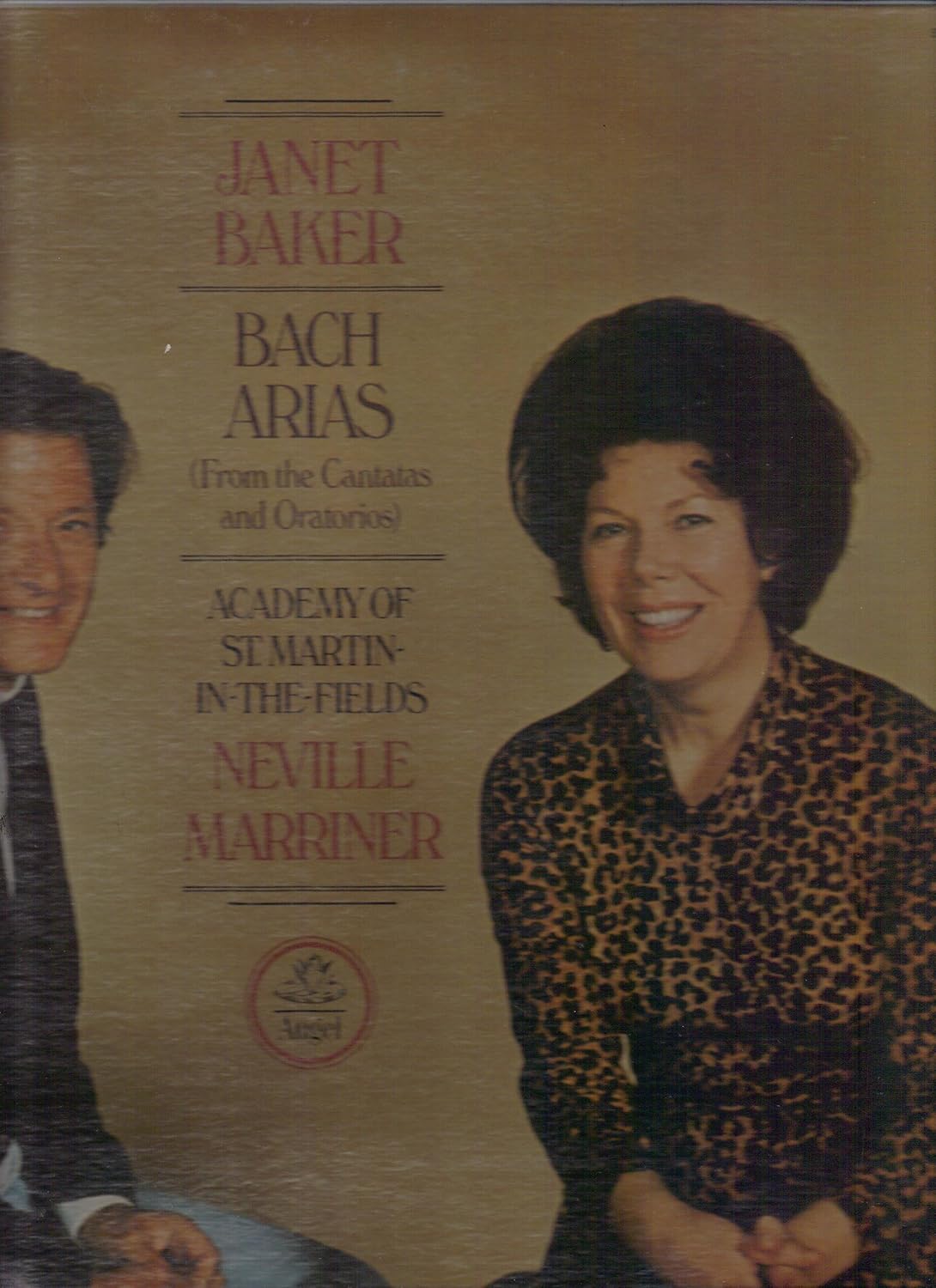 Bach: Arias. Janet Baker, Mezzo. ASMF, Marriner, Cond - Amazon.com Music