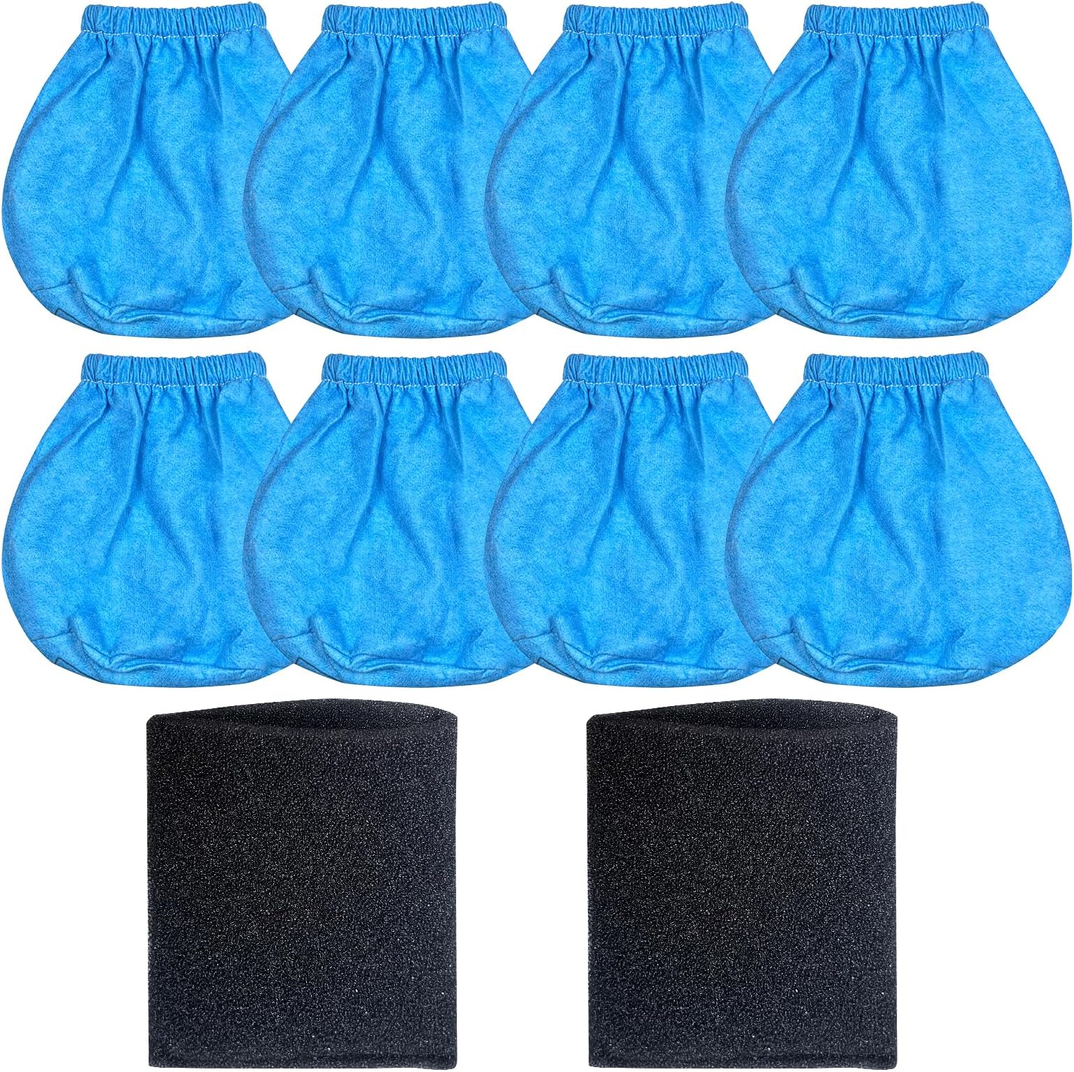 Amazon.com: 8 Pack VRC2 Cloth Filters & 2 Pcs VFF21 Foam Filter Kit ...