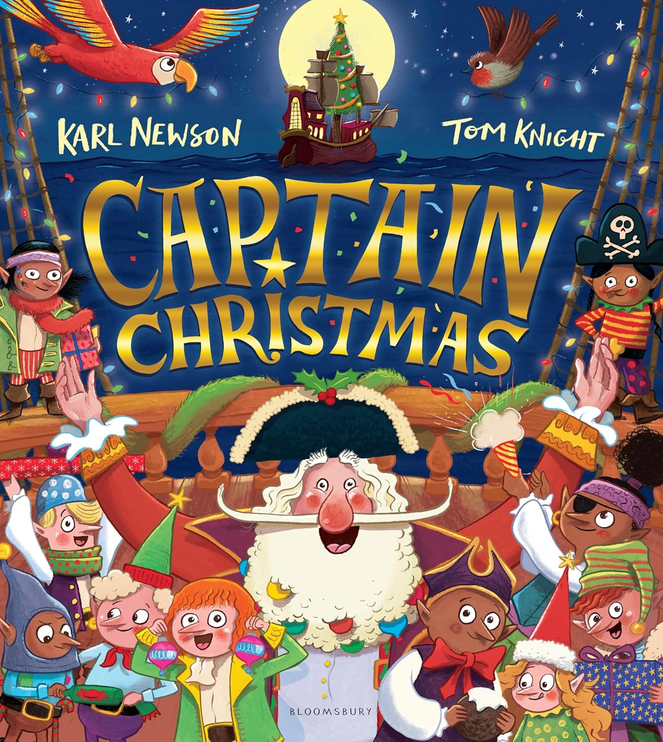 Amazon.co.jp: Captain Christmas : Newson, Karl, Knight, Tom: 洋書