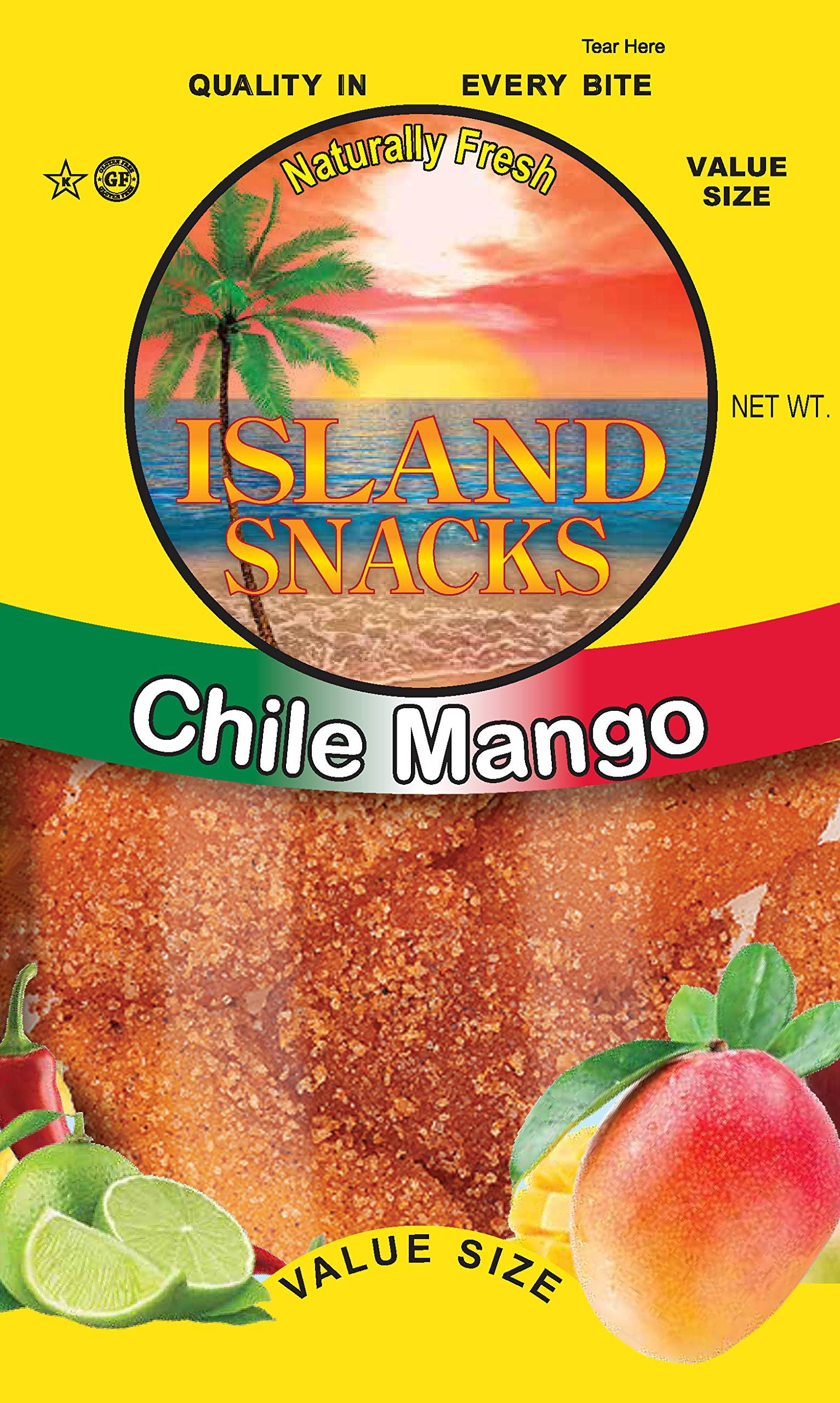 Amazon.com: Chili Lime Dried Mango Slices, 1 lb. Bag, Sweet, Tangy, and ...