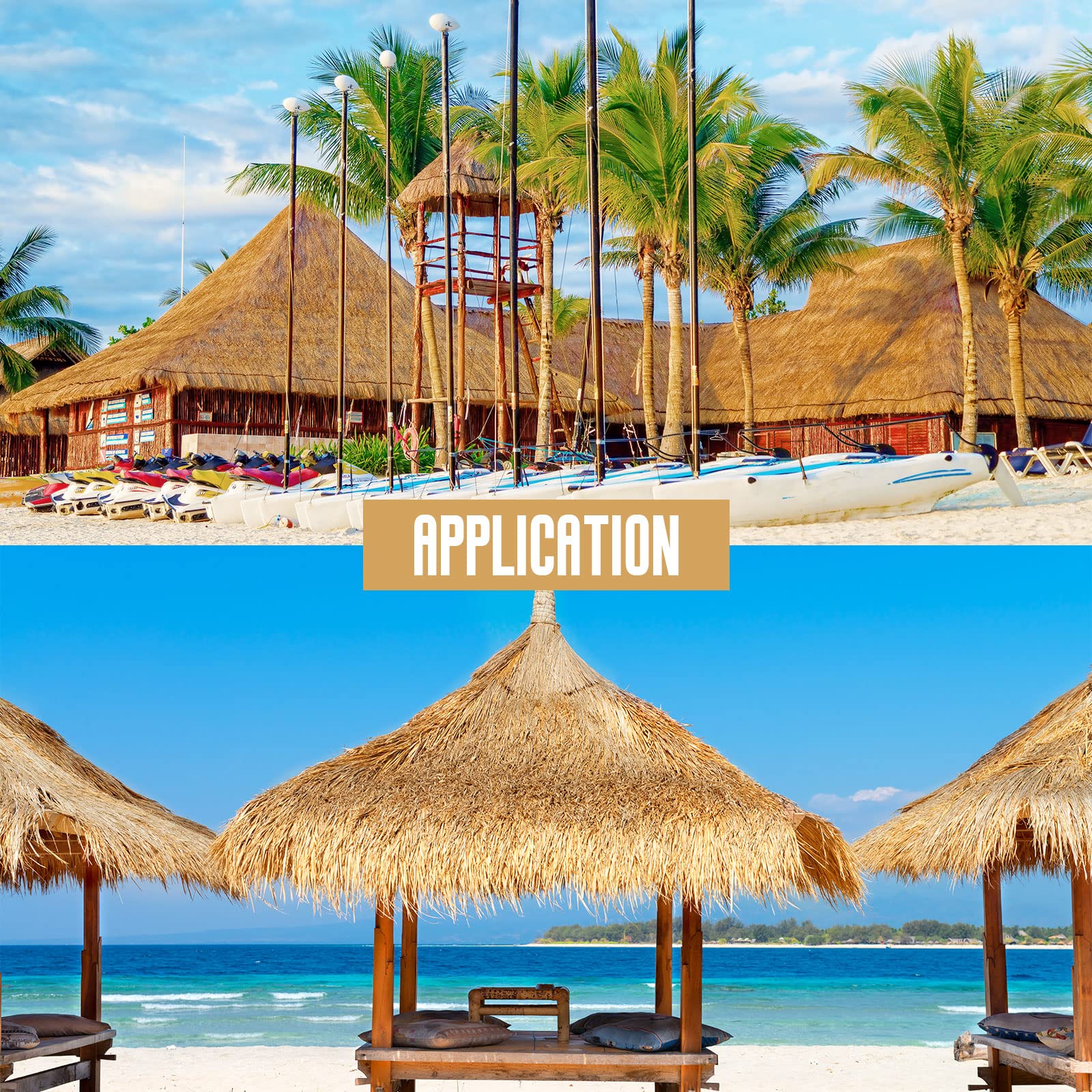 Snapklik.com : Mexican Tiki Hut Grass Skirting Roof Tiki Bar Grass Duck ...