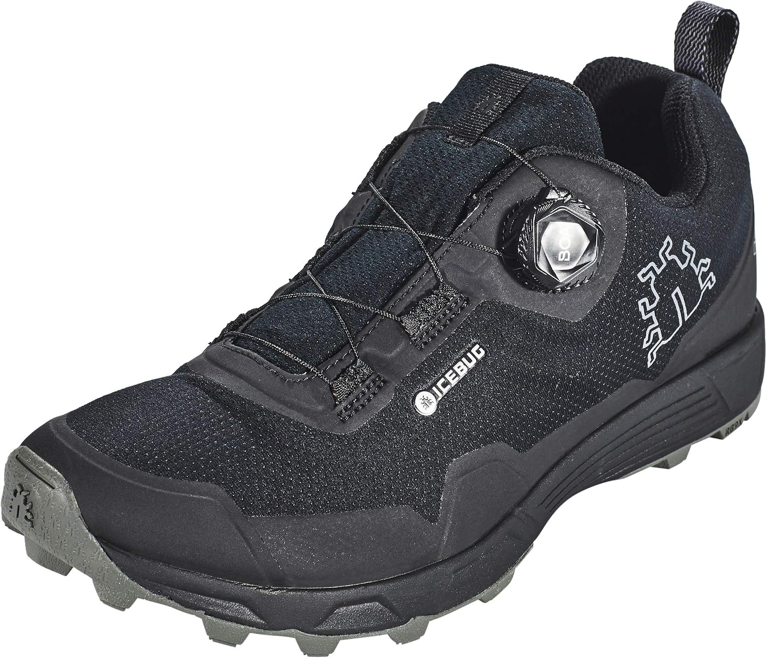 Icebug Rover RB9X GTX Shoes Men Black/Slate Gray Shoe Size US 12,5 | EU ...