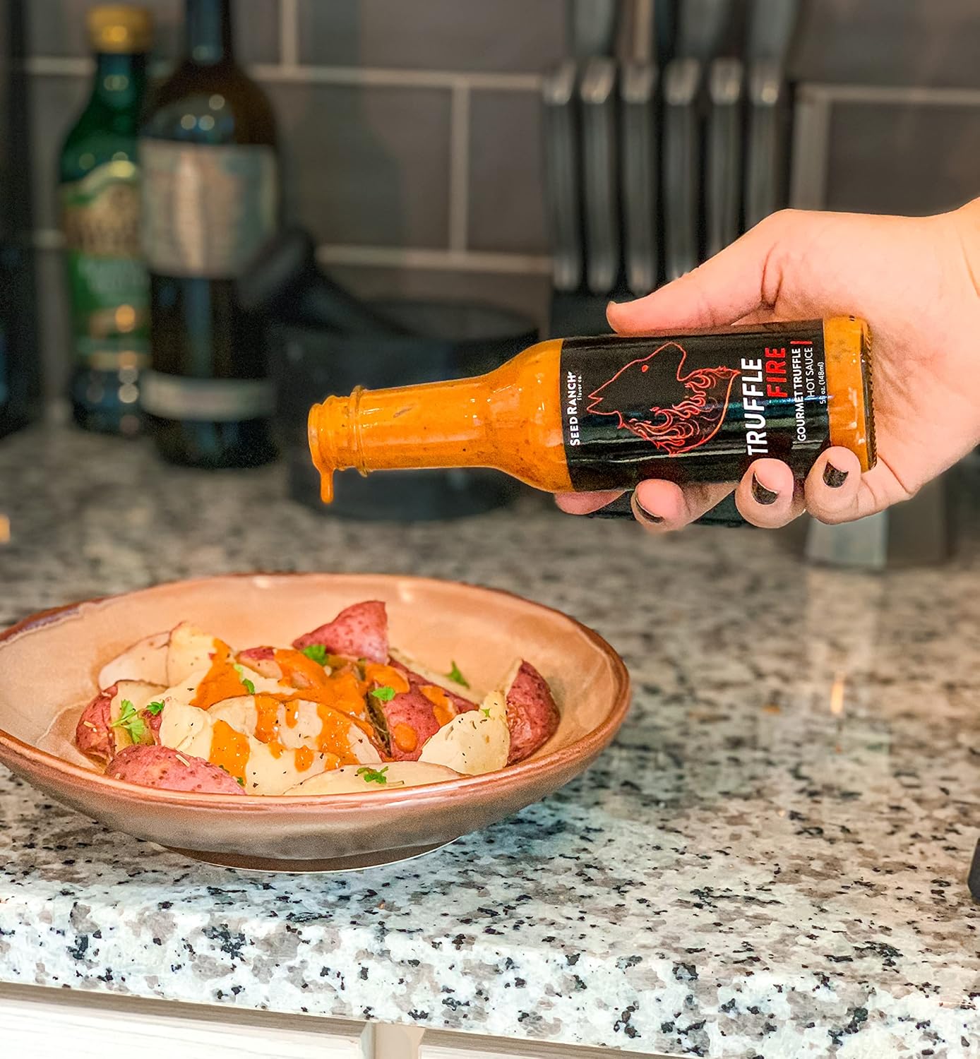 Seed Ranch – Truffle Fire HOT – Salsa picante de trufa gourmet – Trufas ...