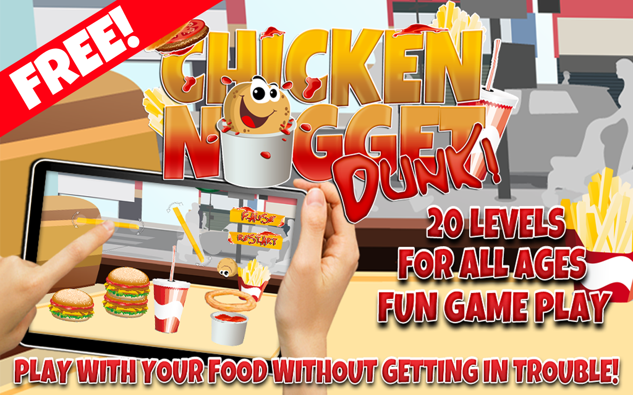 Chicken Nuggets Dunk Physics Game - App on Amazon Appstore