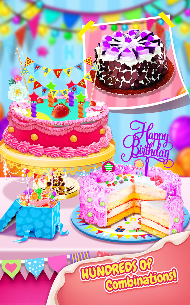 Sweet Birthday Cake Maker - App on Amazon Appstore