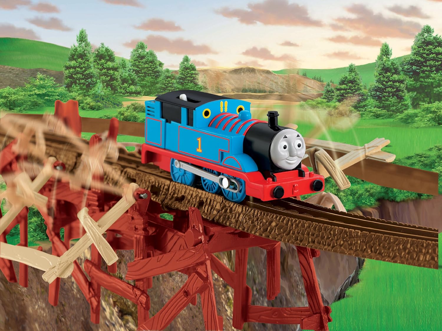 Thomas & Friends TrackMaster, Shake Shake Bridge - Livex Lighting 4152 ...