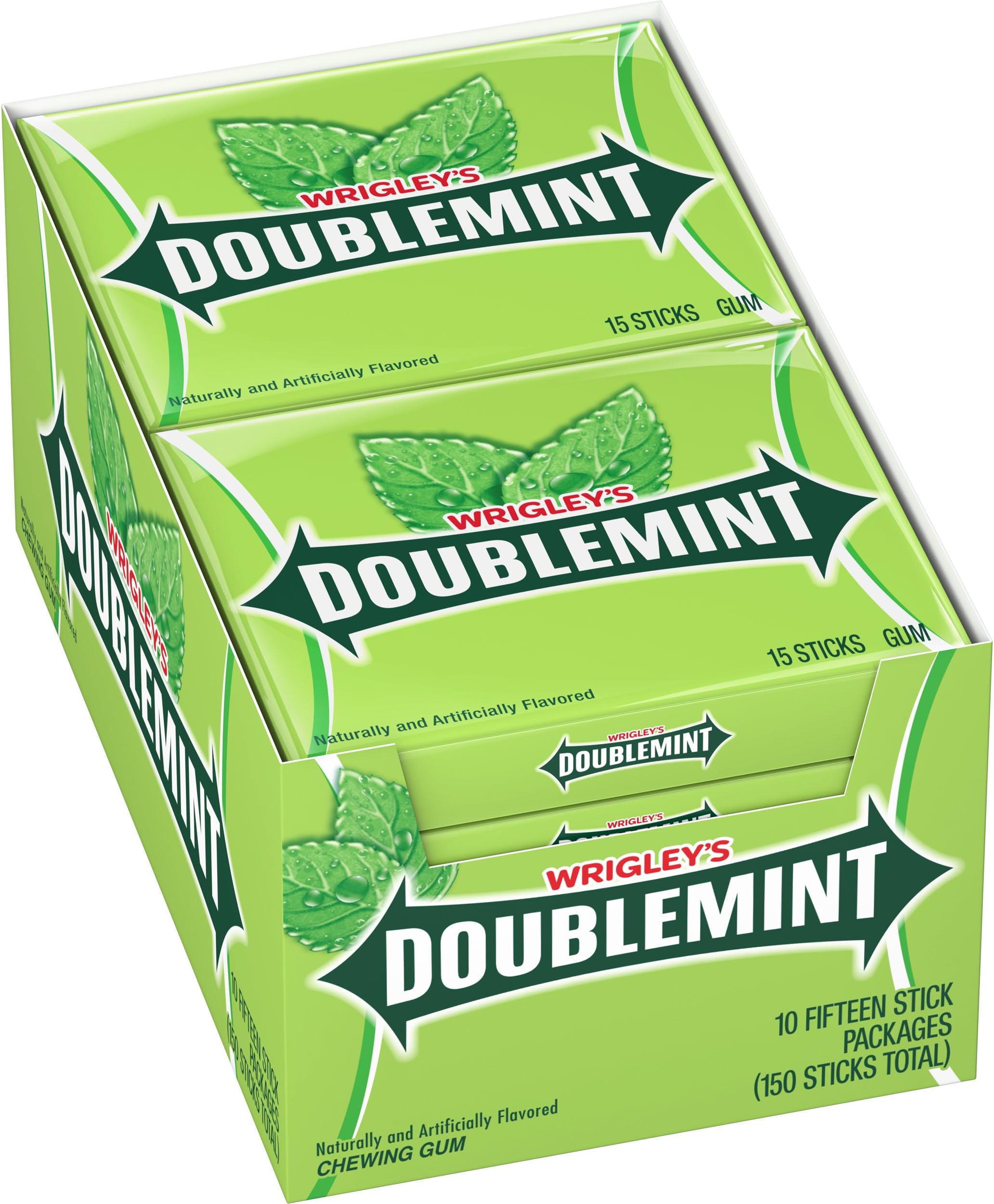 Amazon.com : WRIGLEY'S Spearmint Chewing Gum Bulk Pack - Individually ...