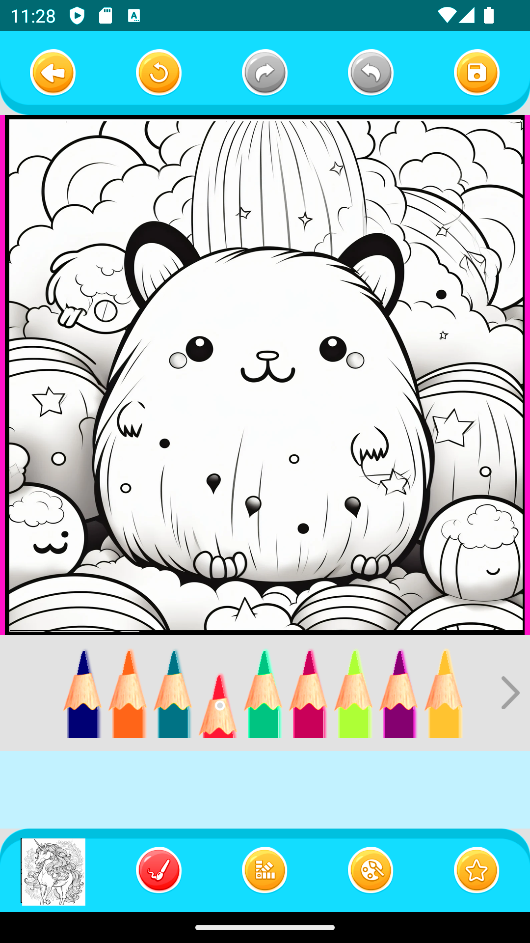 Squishies Coloring Pages For Toddlers and Kids - Squish Kawaii Coloring ...