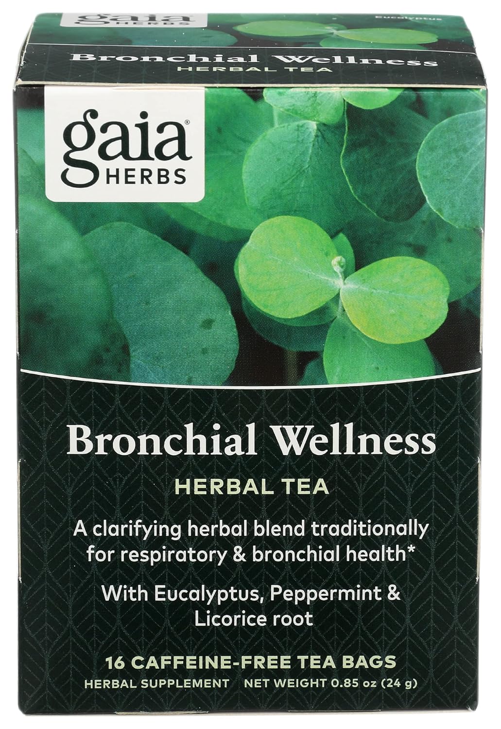 Amazon.com : GAIA HERBS Bronchial Wellness, 16 CT : Herbal Teas ...