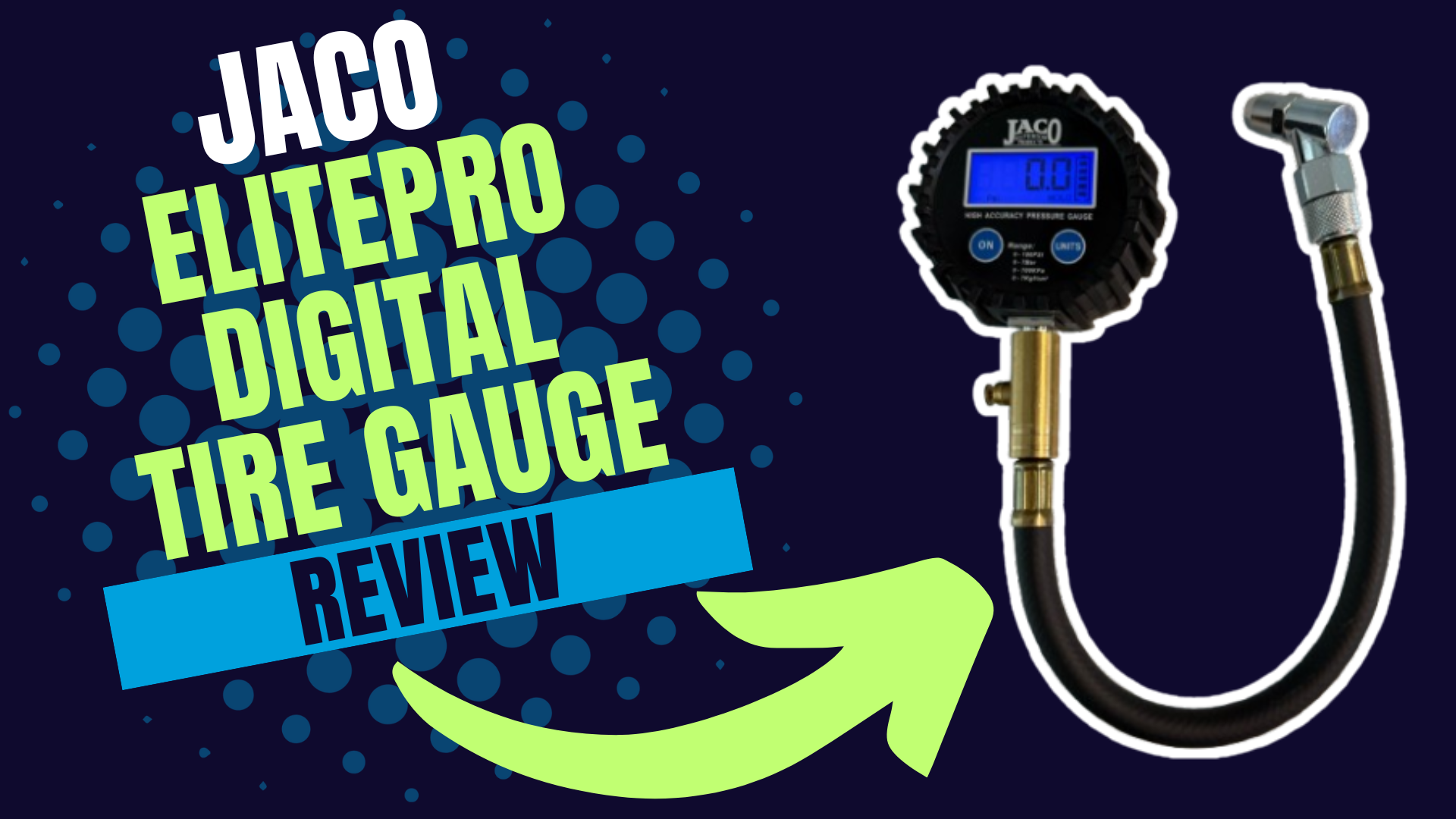 Watch Jaco ElitePro Digital Tire Gauge. SEE IT IN ACTION! on Amazon Live