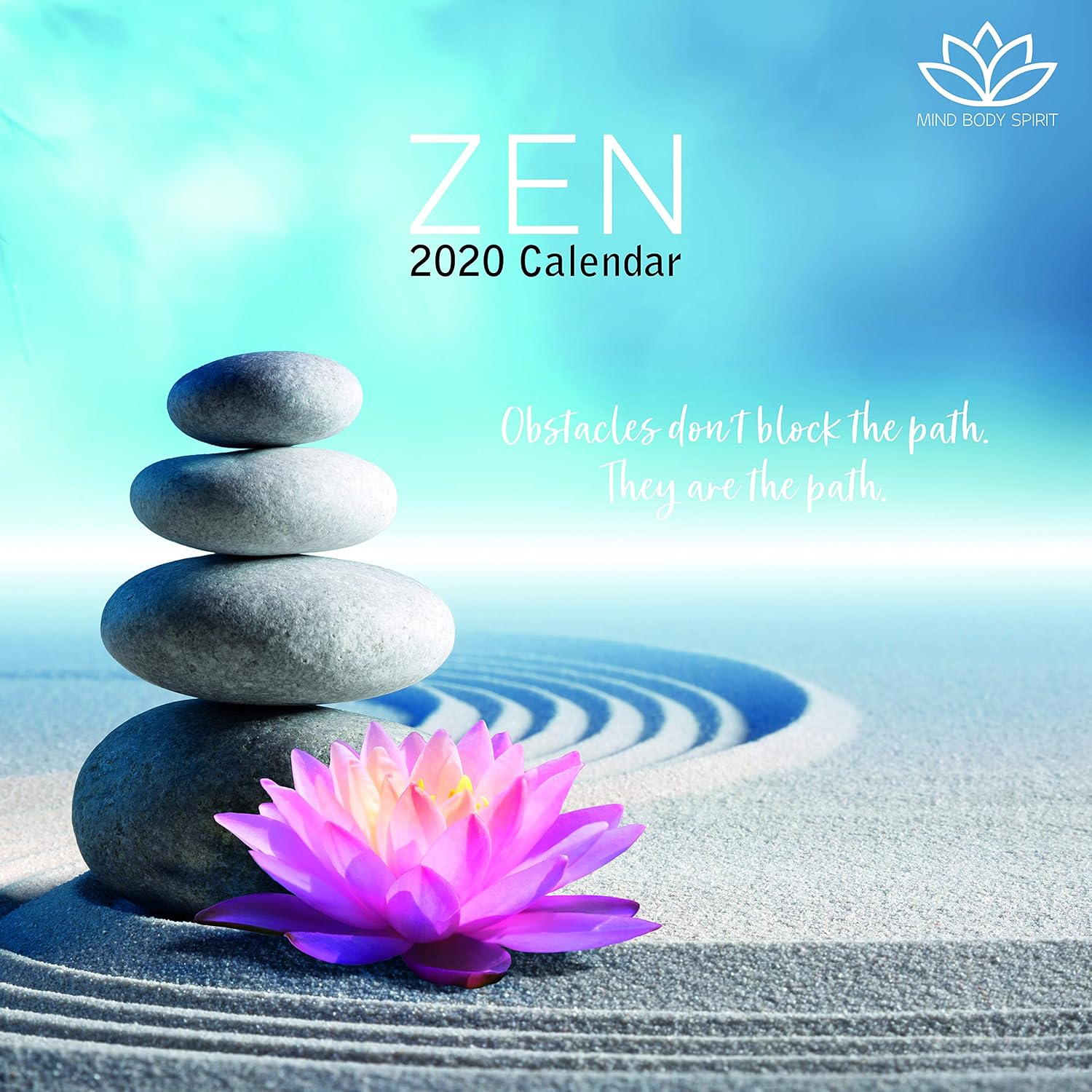 Zen: 2020 Square Wall Calendar : The Gifted Stationery Company: Amazon ...