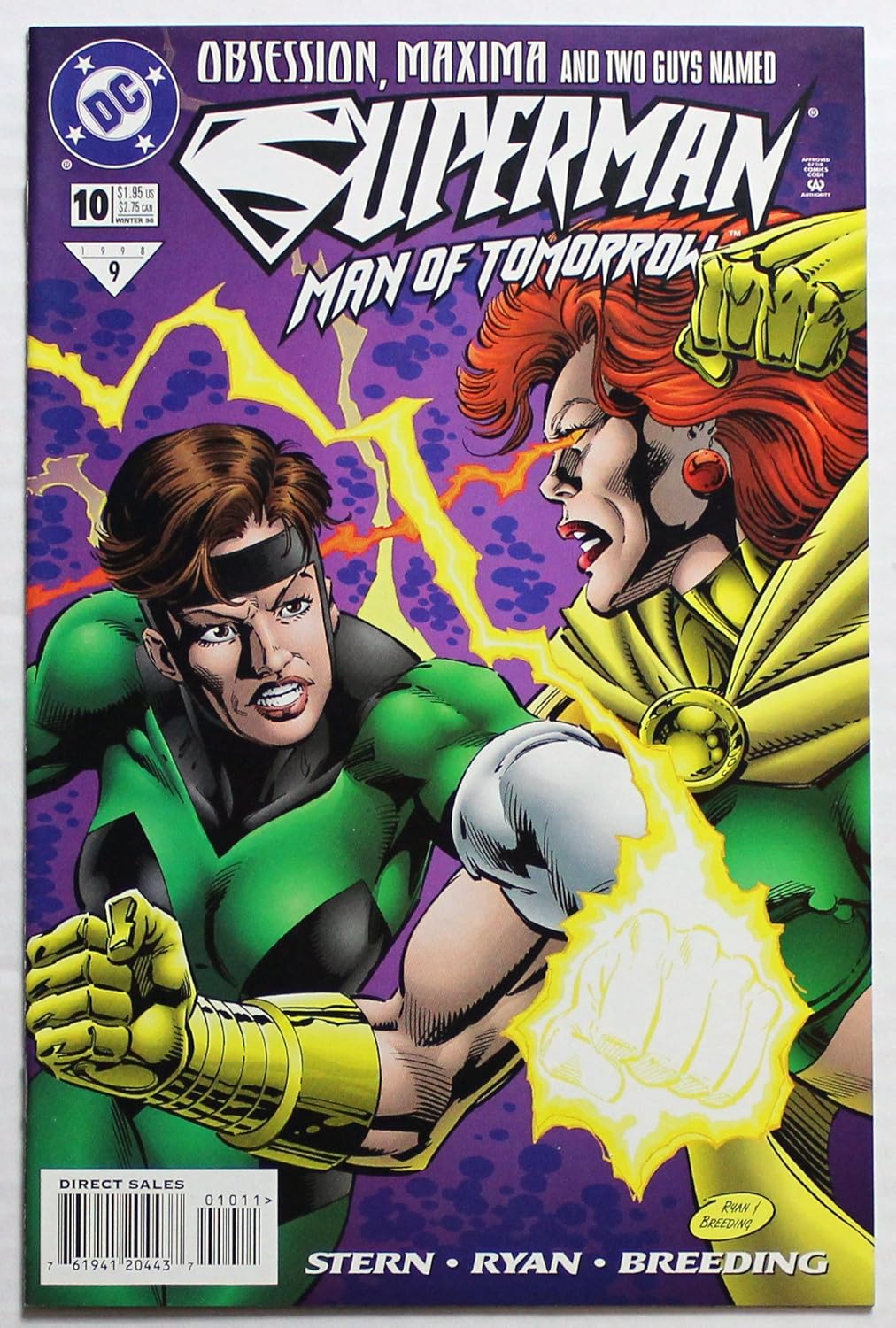 Amazon.com: Superman Man of Tomorrow #10: Stern & Ryan: Books