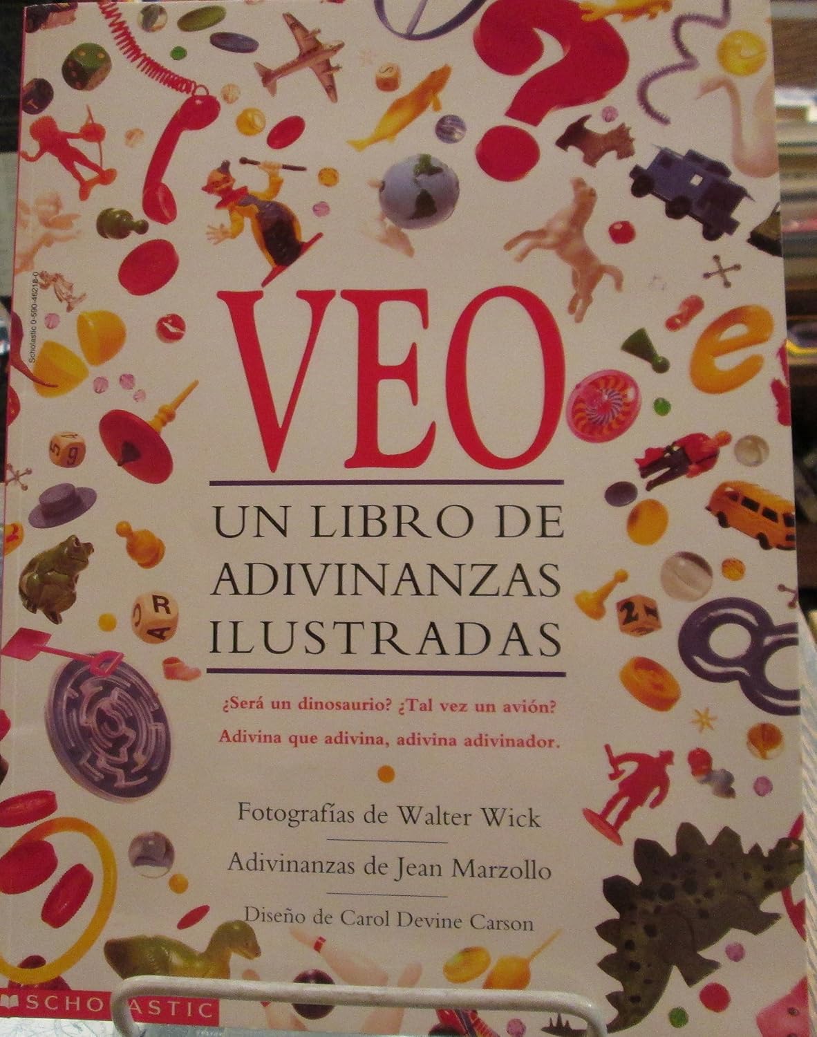 Amazon.com: Veo : Un Libro o de Adivinanzas Ilustradas: 9780590462181 ...