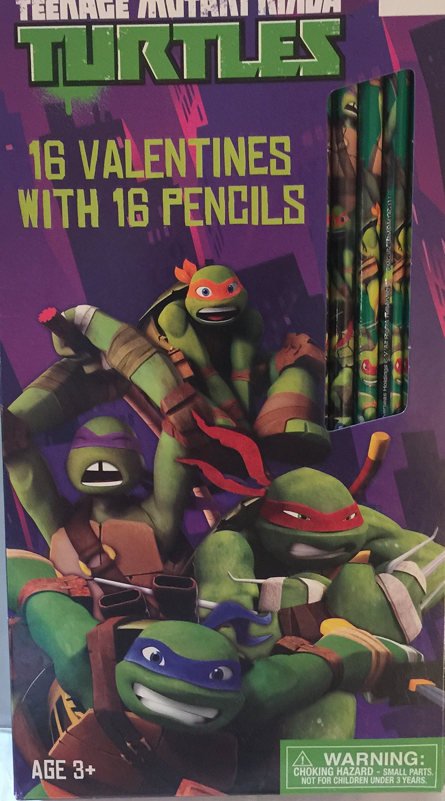 Teenage Mutant Ninja Turtles Valentine Cards