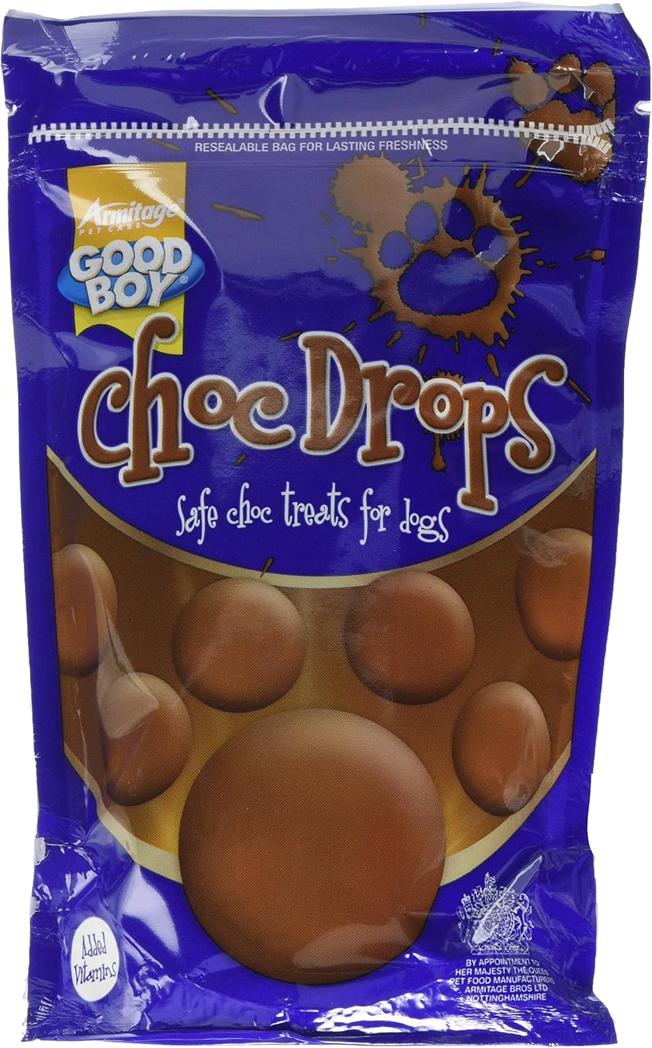 Good Boy Choc Drops Dog Treat 250 g (Pack of 8) : Amazon.co.uk: Pet ...