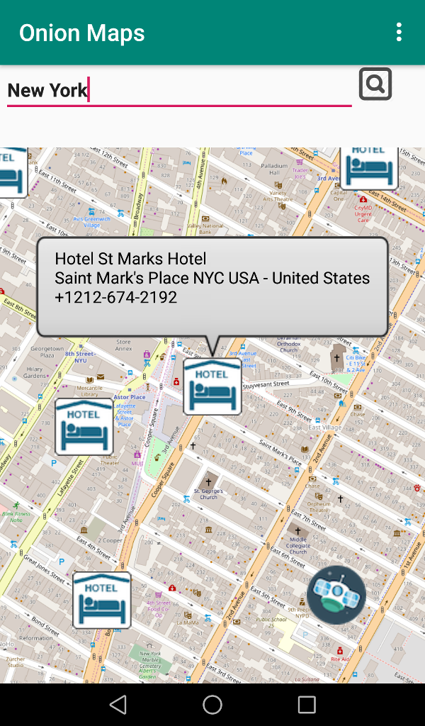 Onion Maps - Hotel, Restaurants & all for Travel - App on Amazon Appstore