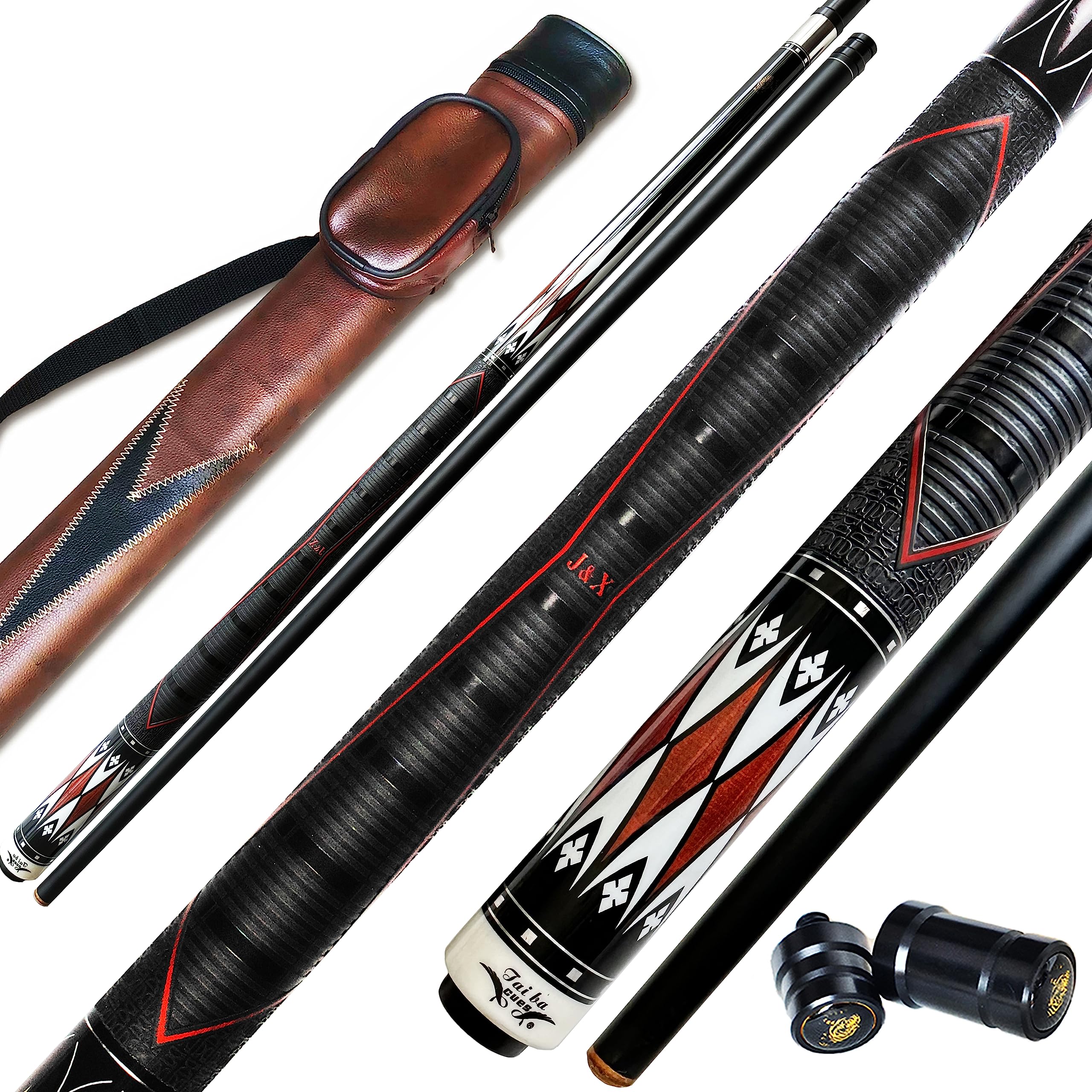 Snapklik.com : Tai Ba Cues 2-Piece Pool Stick
