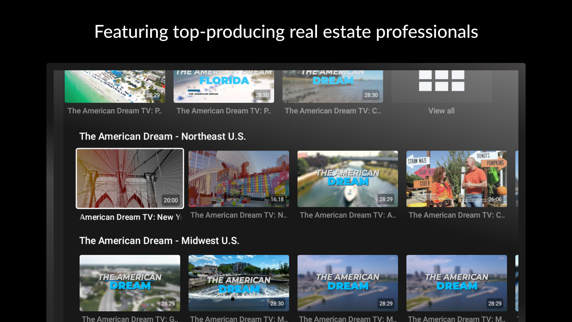 The American Dream TV - App on Amazon Appstore