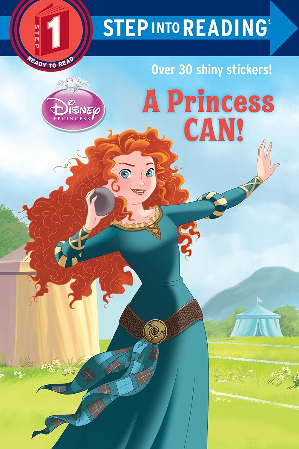 Amazon.com: A Princess Can! (Disney Princess) (Step into Reading ...