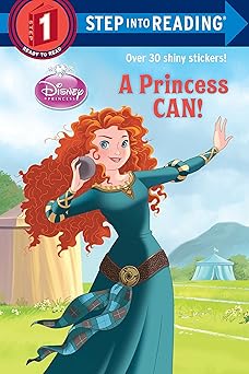Amazon.com: A Princess Can! (Disney Princess) (Step into Reading ...