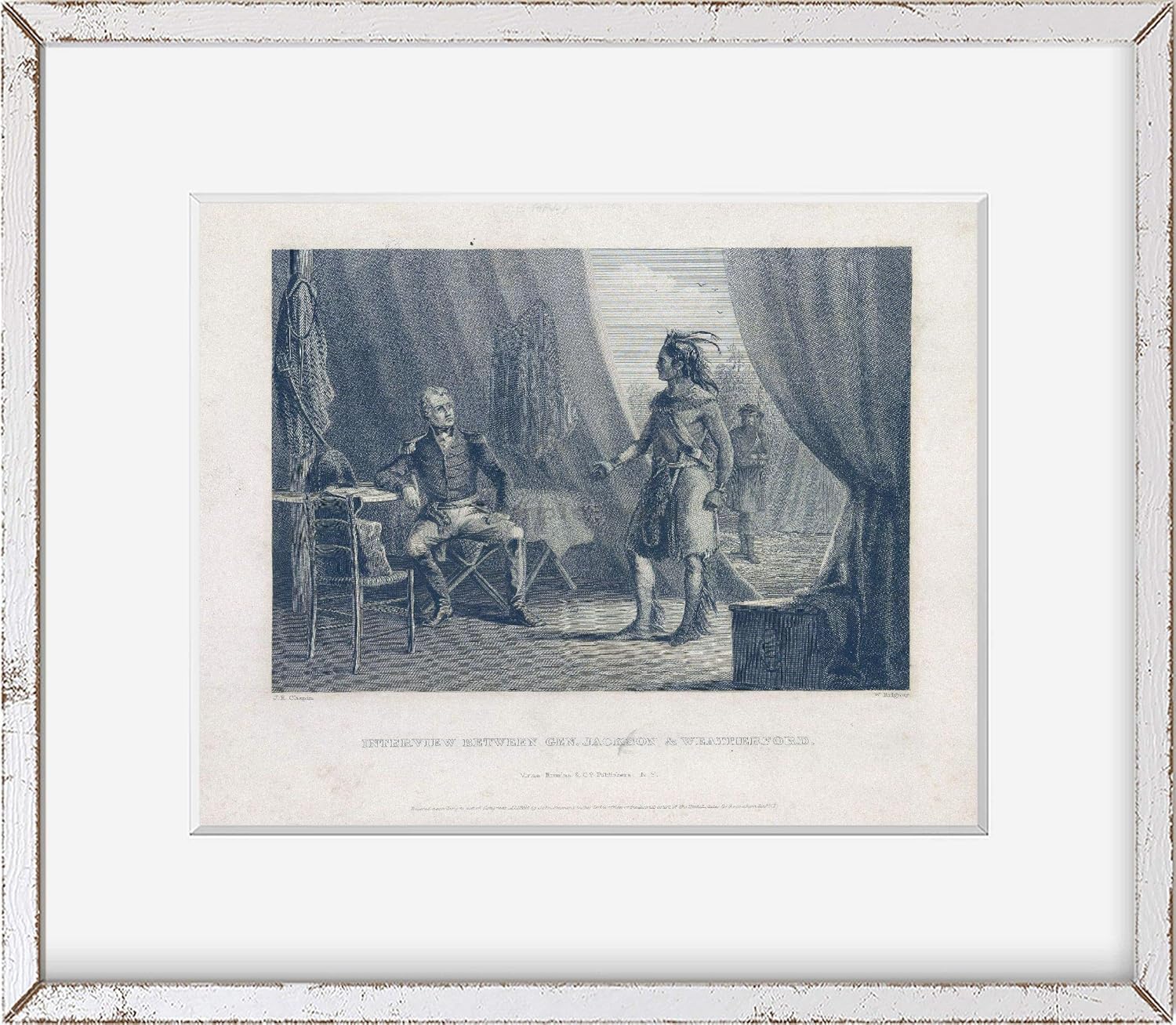 Amazon.com: Photo: Interview between General Andrew Jackson & William ...