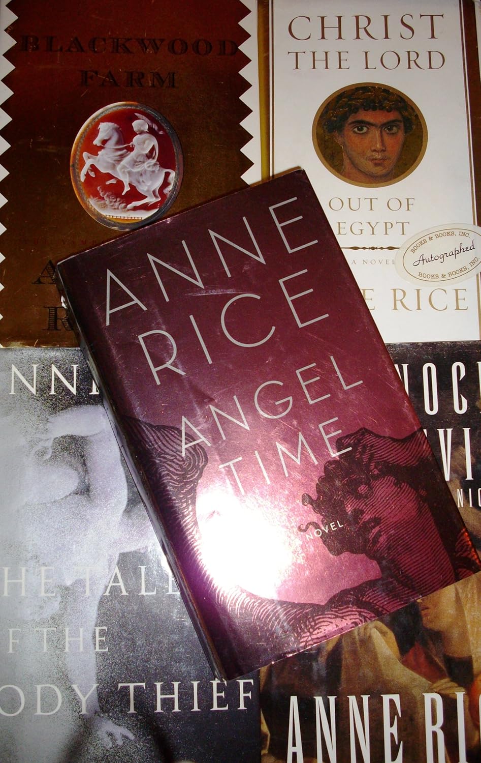 Anne Rice (Set of 5 Books) Angel Time, Christ the Lord- Out 0f Egypt ...