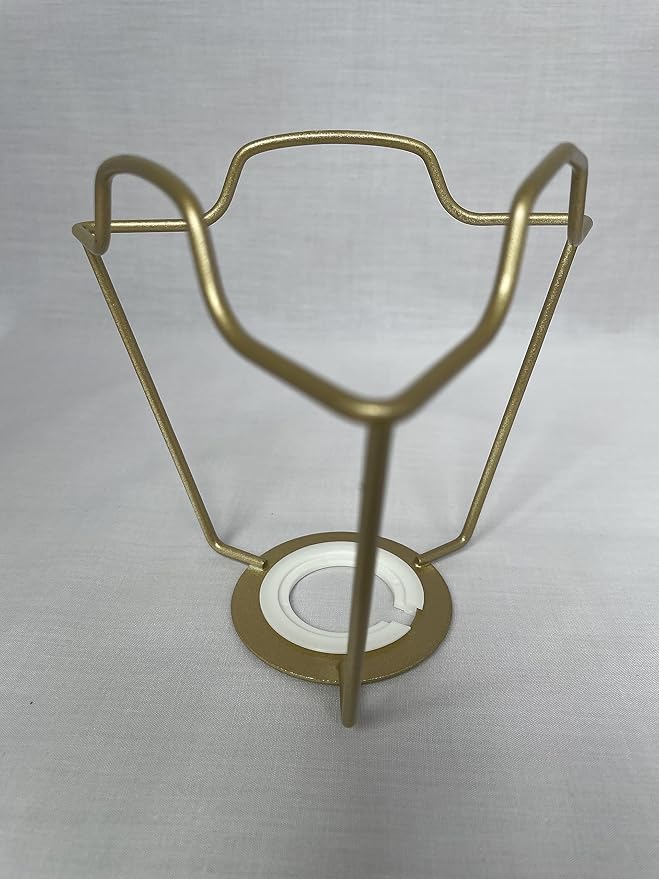 Generic 7 Inch ES Gold Shade Carrier - Lampshade with Duplex Fitting ...