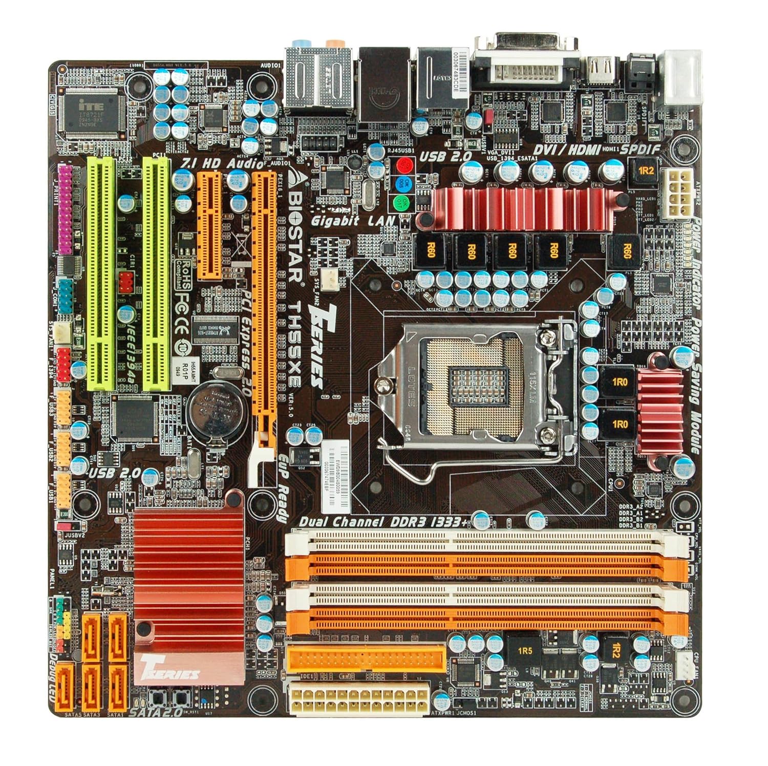 Amazon.in: Buy Biostar DDR3 LGA 1156 Intel H55 HDMI Micro ATX Intel ...