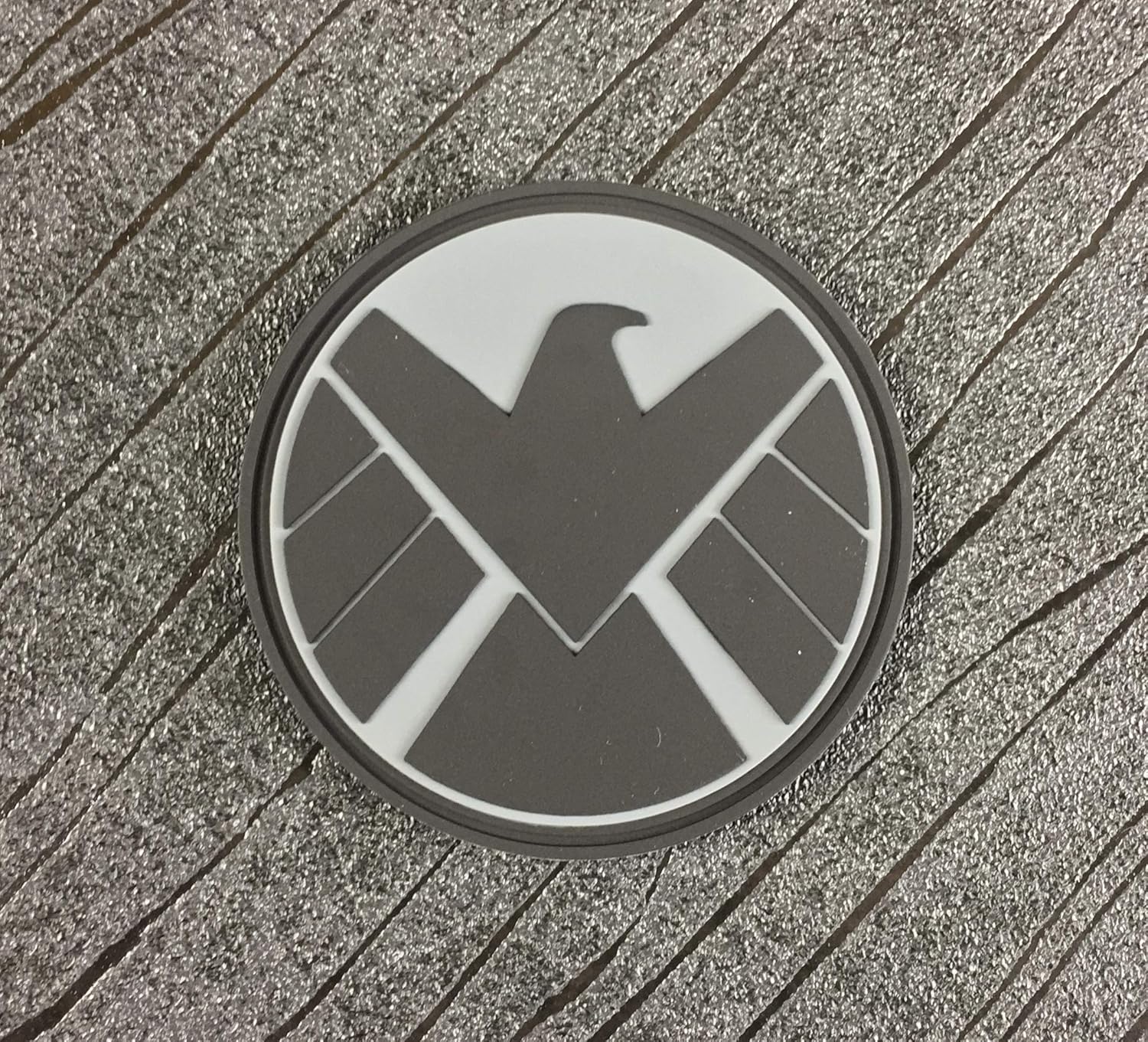 Super6props Marvel Avengers SHIELD Black Widow S.H.I.E.L.D 3D PVC Sew ...