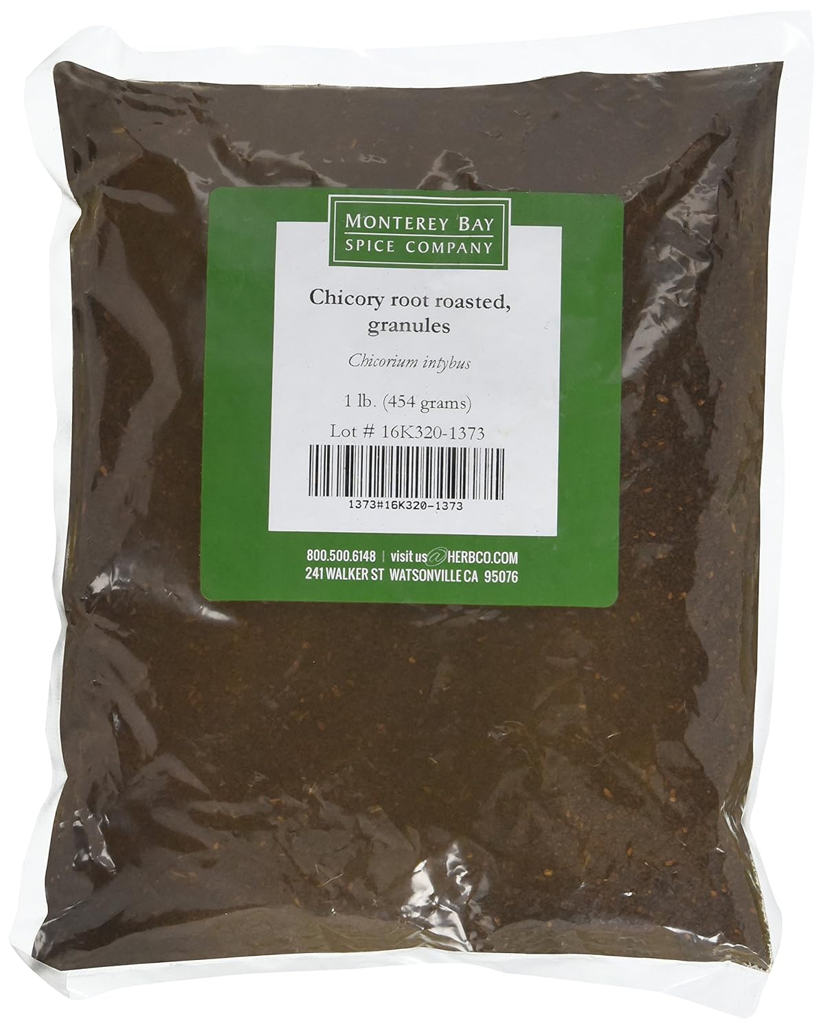 Amazon.com : CHICORY ROOT Roasted Granules 1 LB Bags – NATURAL Coffee ...